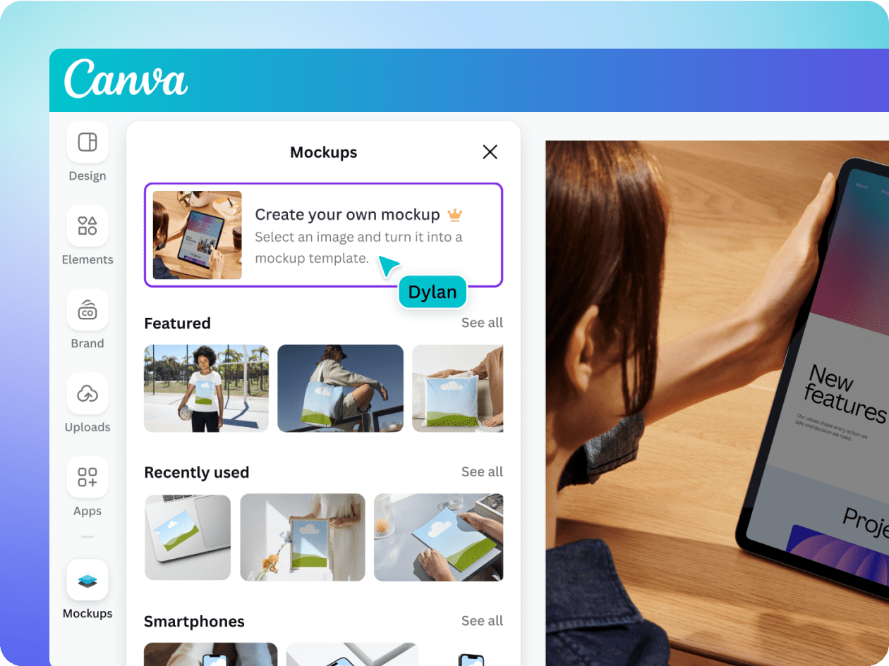 Aprovecha las apps y las integraciones | Funciones premium de Canva