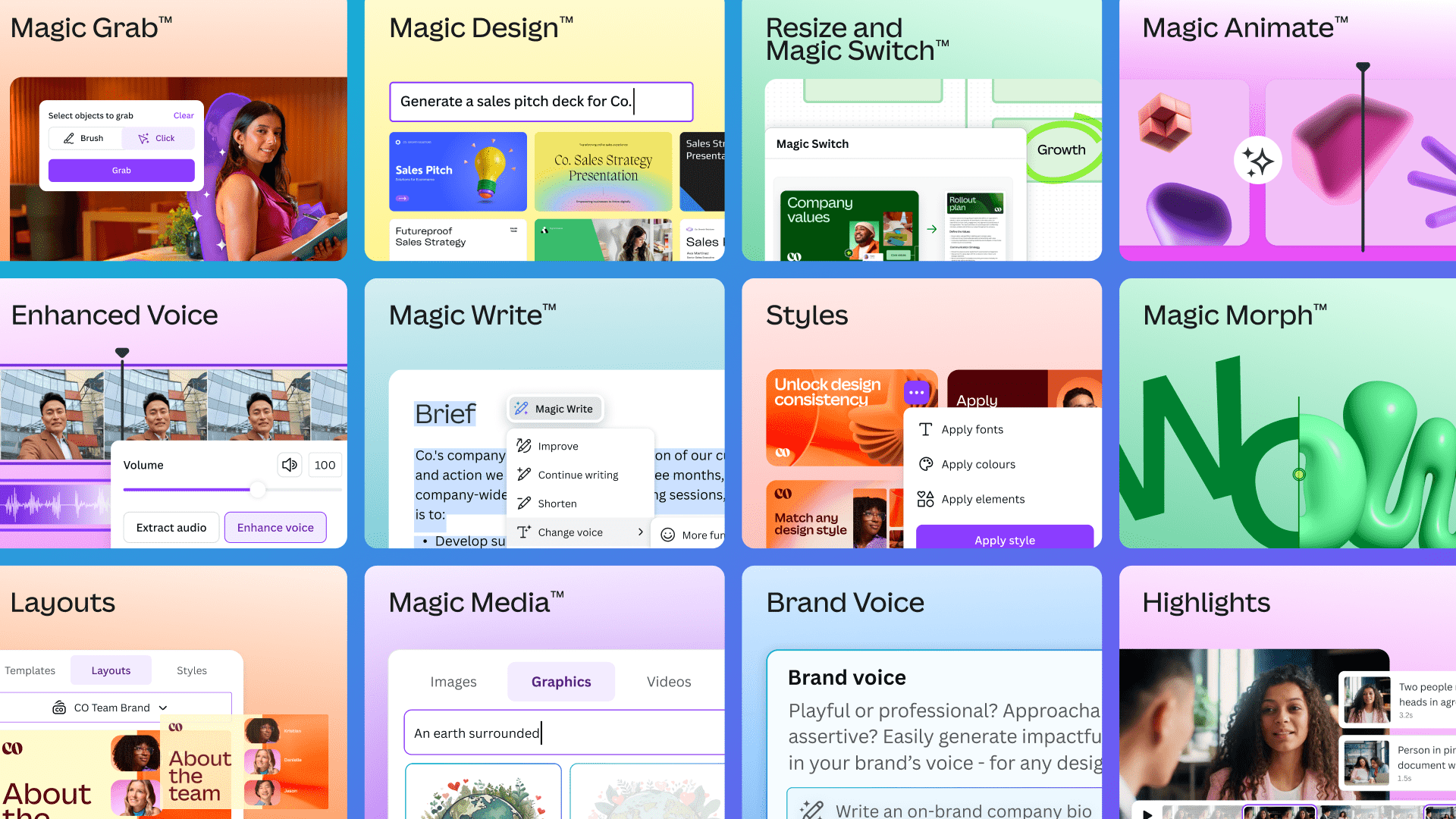 10 Highlights from Canva Create 2024: Redesigned for Work