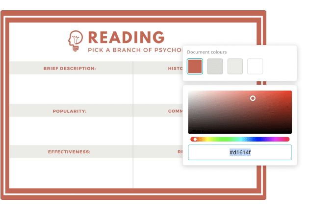Diseña organizadores gráficos gratis y online con Canva
