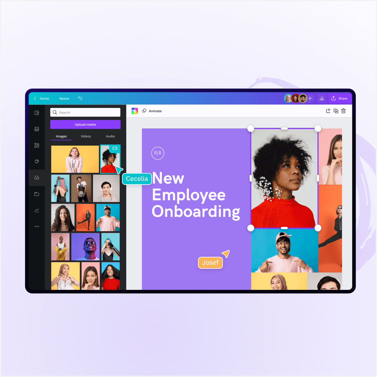 Visual collaboration tools to improve creative workflows | Canva Teams