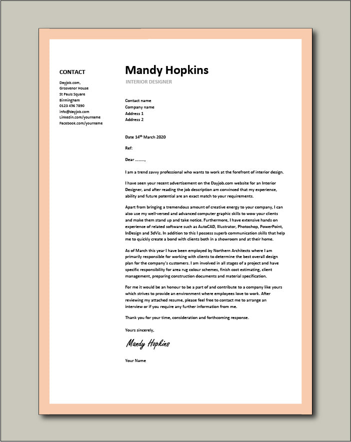 34 Cover Letter For Marketing Job With No Experience