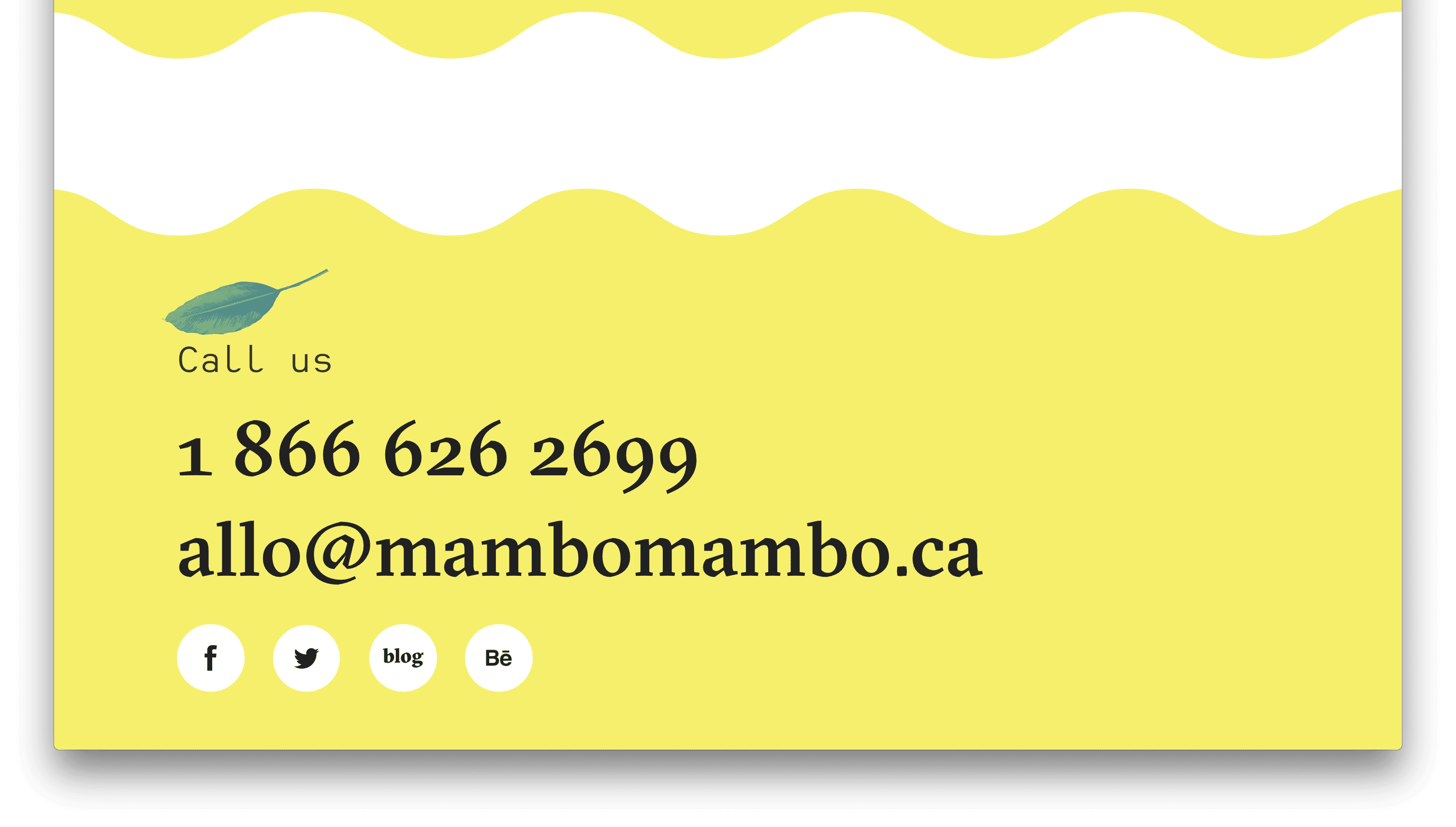 50 blog footer design examples