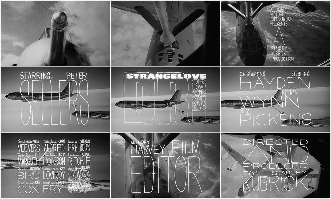 The art of film title design throughout cinema history
