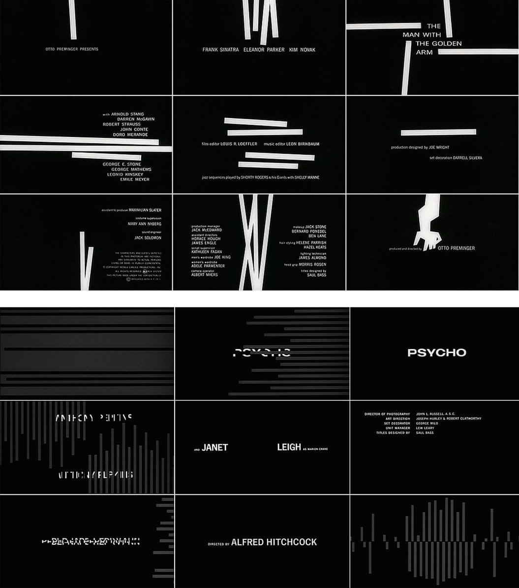 The art of film title design throughout cinema history