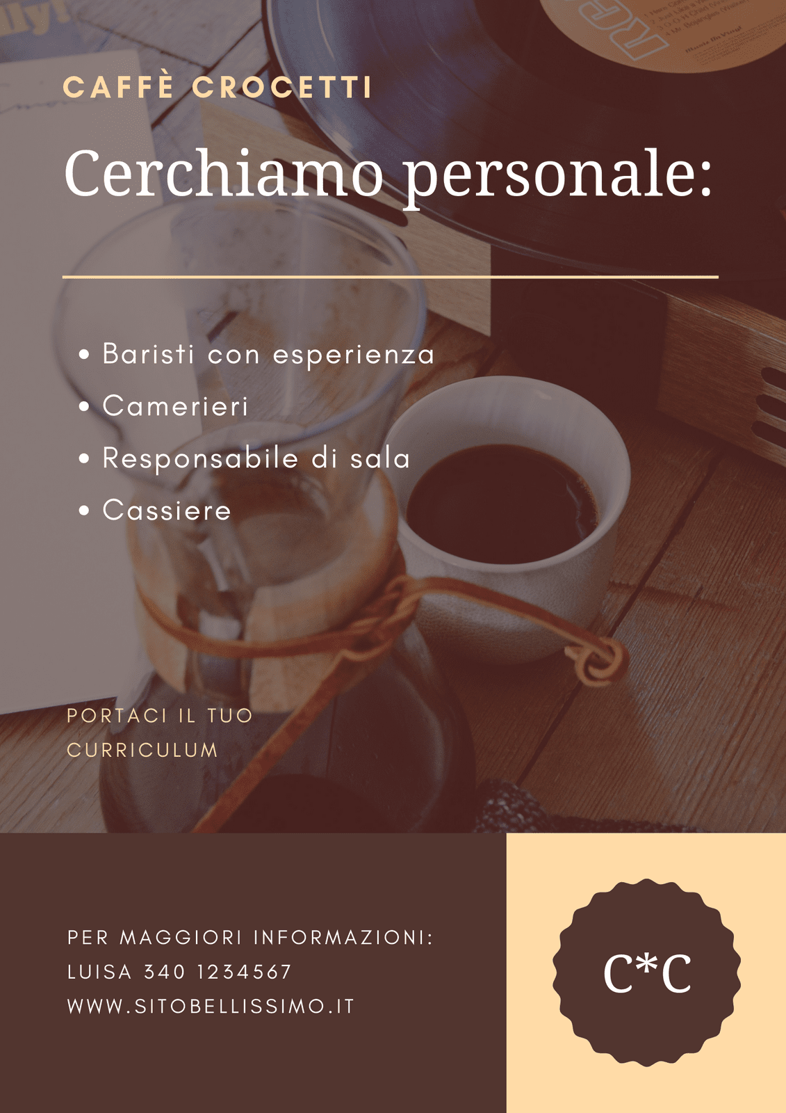 Wanted poste e locandine cercasi personale personalizzati | Canva