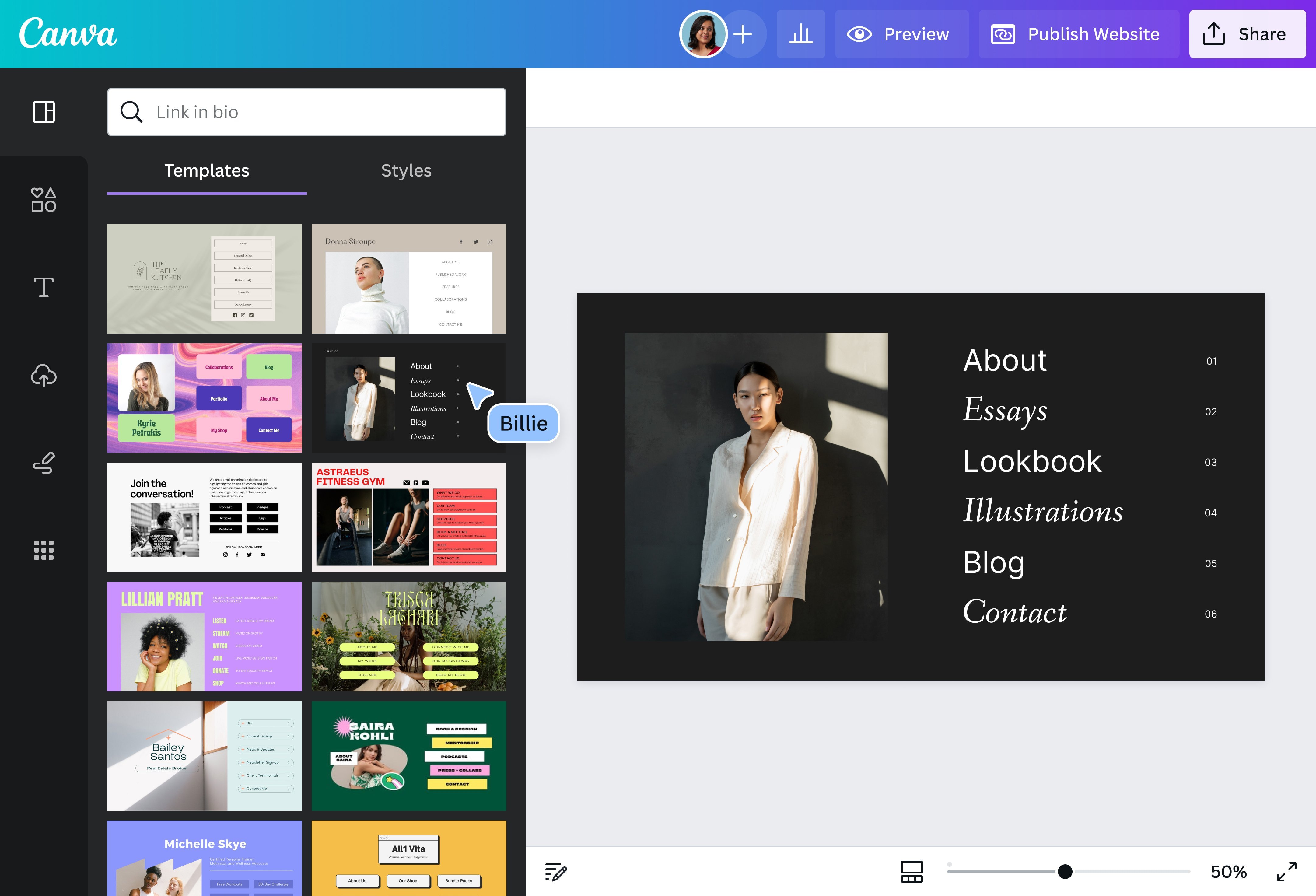 Link en bio: herramienta gratuita para generar enlaces en tu biografía | Canva