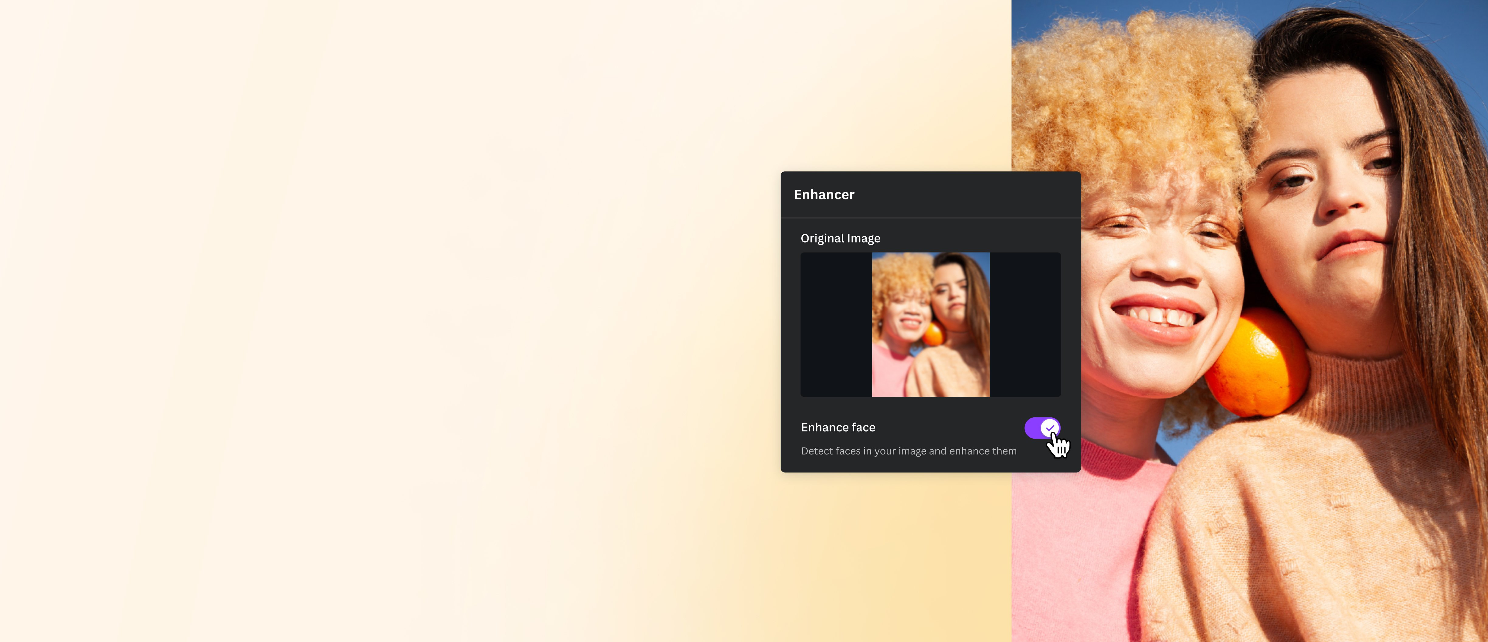 Mejora la nitidez de una imagen online | Canva