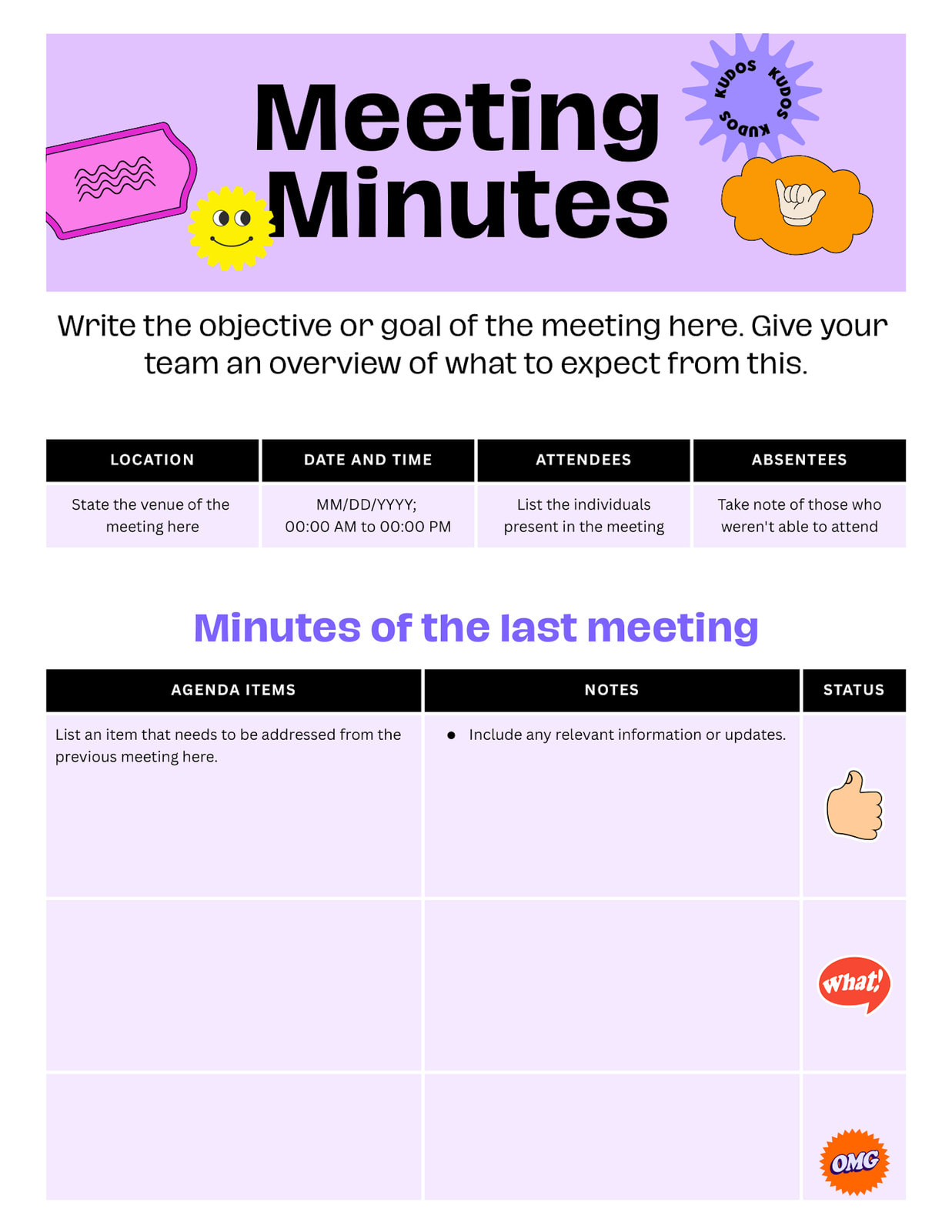 Como escrever uma ata de reunião (com modelos & Dicas) | Canva
