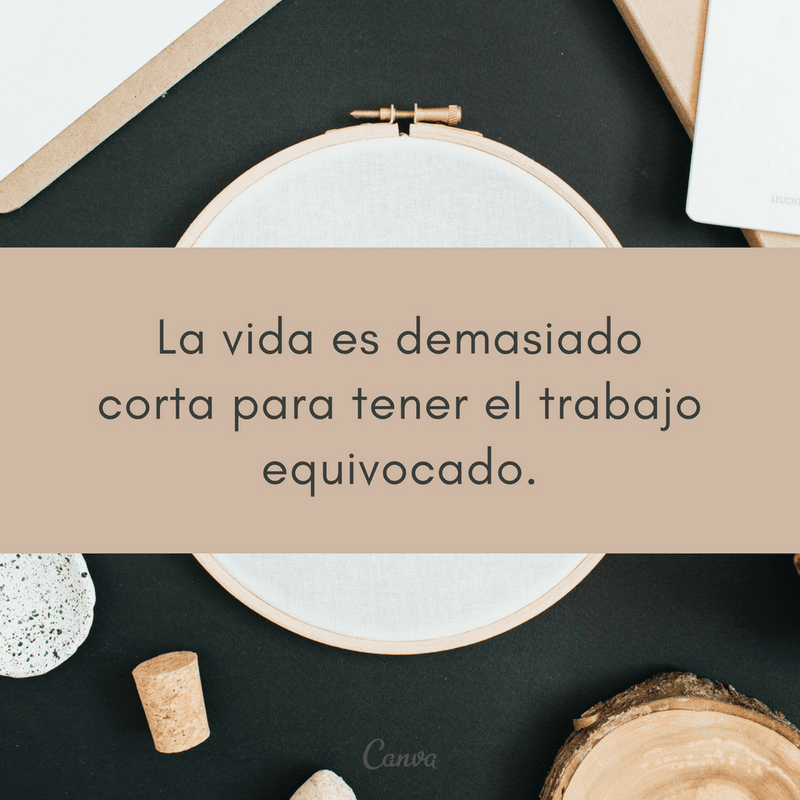 Fantásticas frases de motivación laboral - Canva
