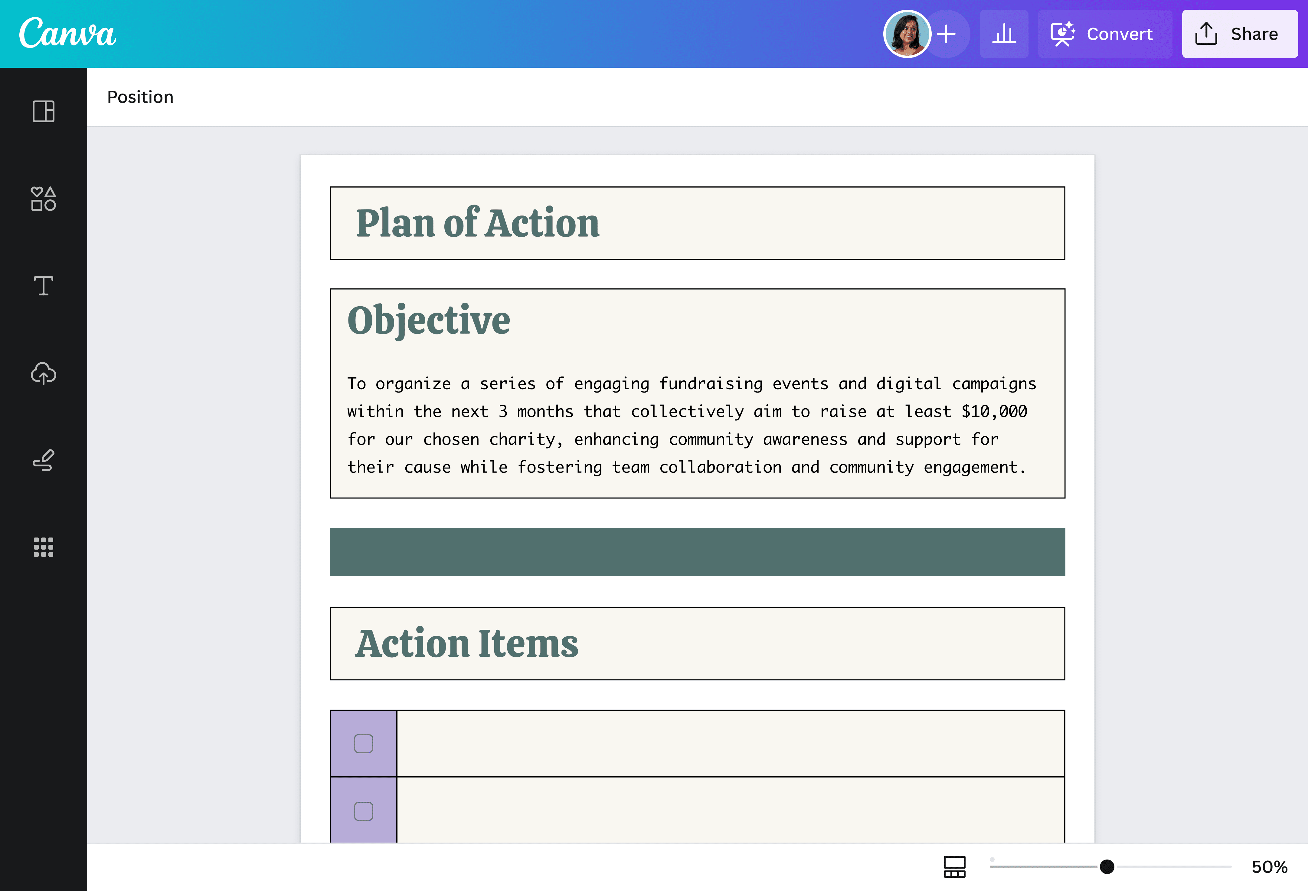 Action Plan: Panduan Cara Kerja, Template & Contoh | Canva