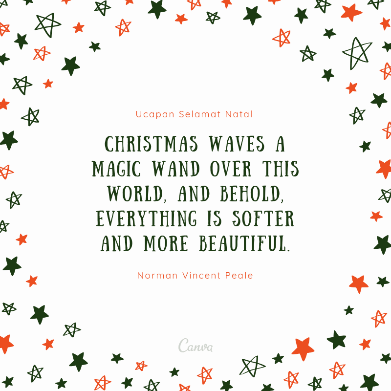 Kumpulan Ucapan Natal Penuh Makna | Dengan Gambar - Canva
