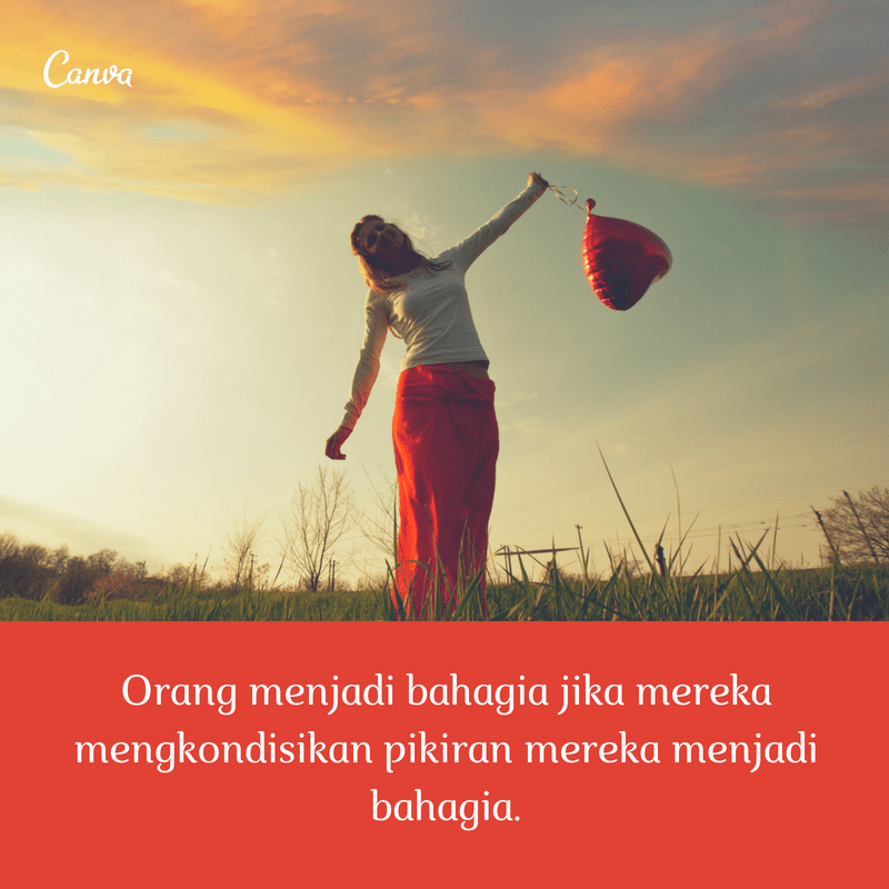 Kata Kata Bahagia Buatmu Tersenyum | Dengan Gambar - Canva