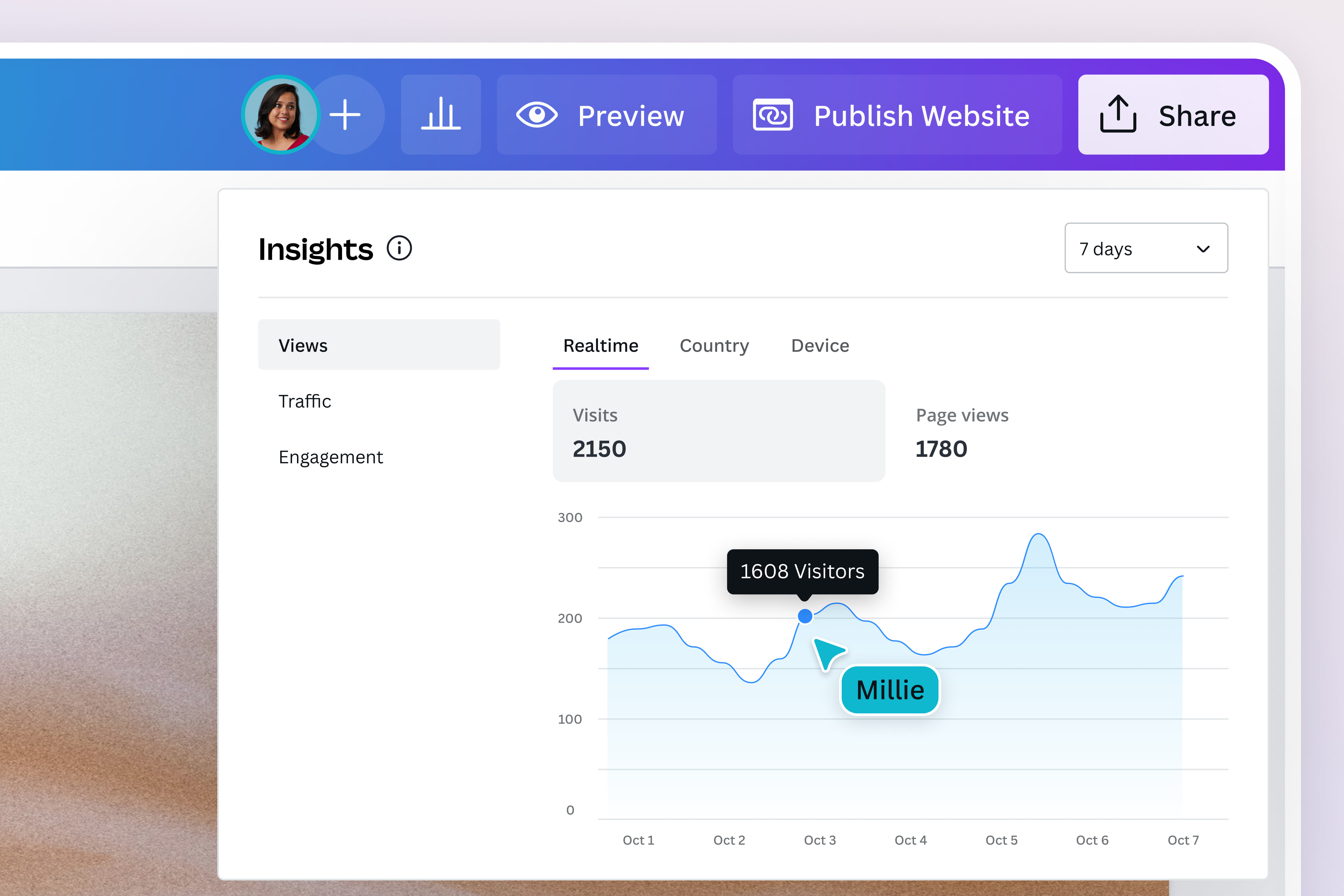 Link in bio : créer un lien en bio avec mini-site | Canva