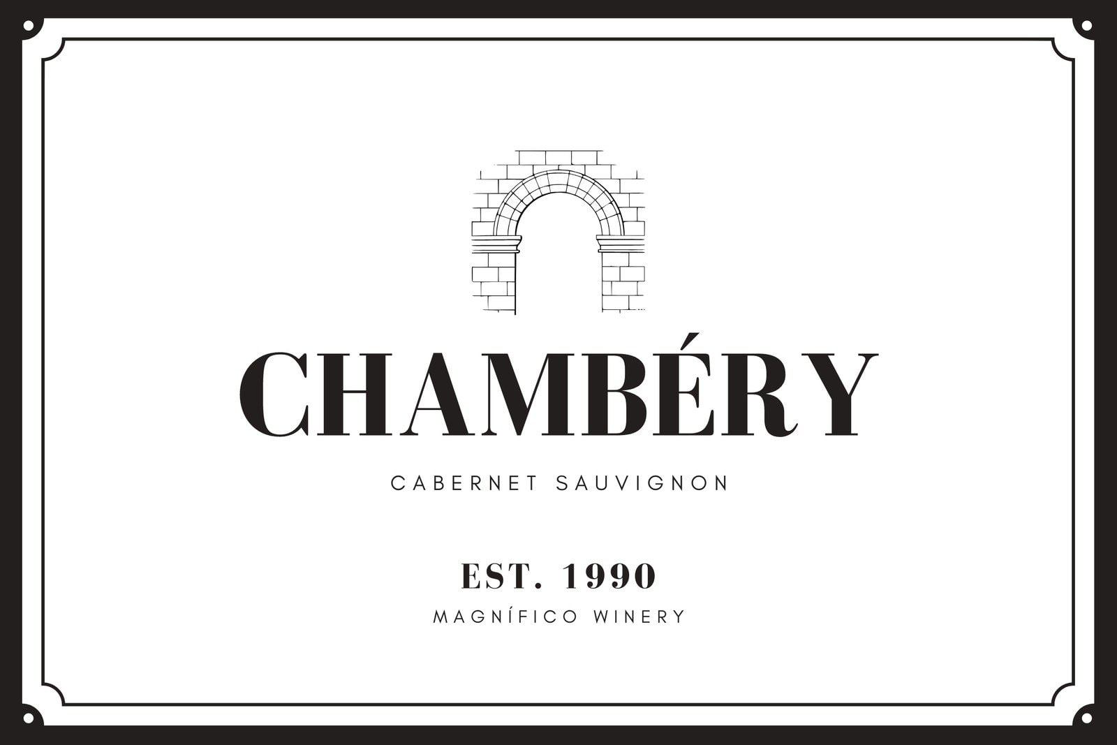 Free Wine Label Maker - Design Wine Labels Online | Canva