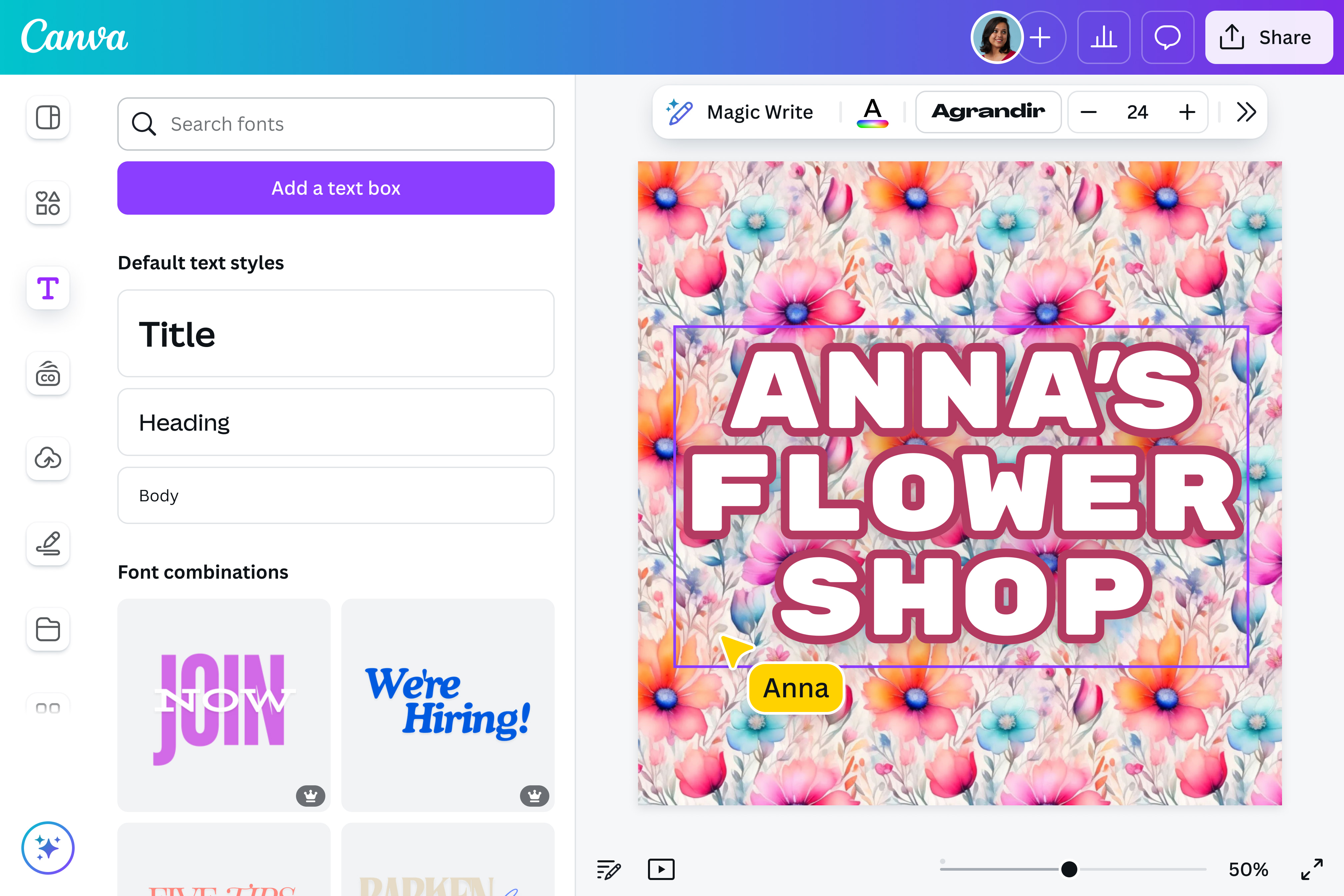 Pattern generator: AI per creare pattern online gratis | Canva