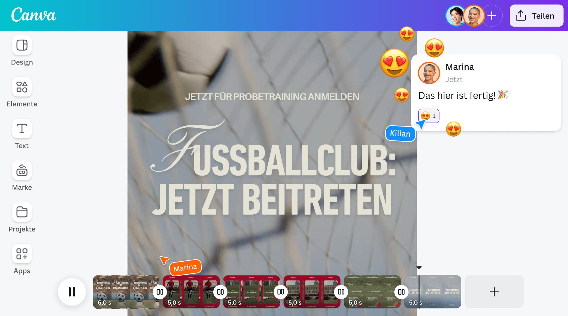 Kostenloses Design- und Präsentationstool für Schüler/Studierende