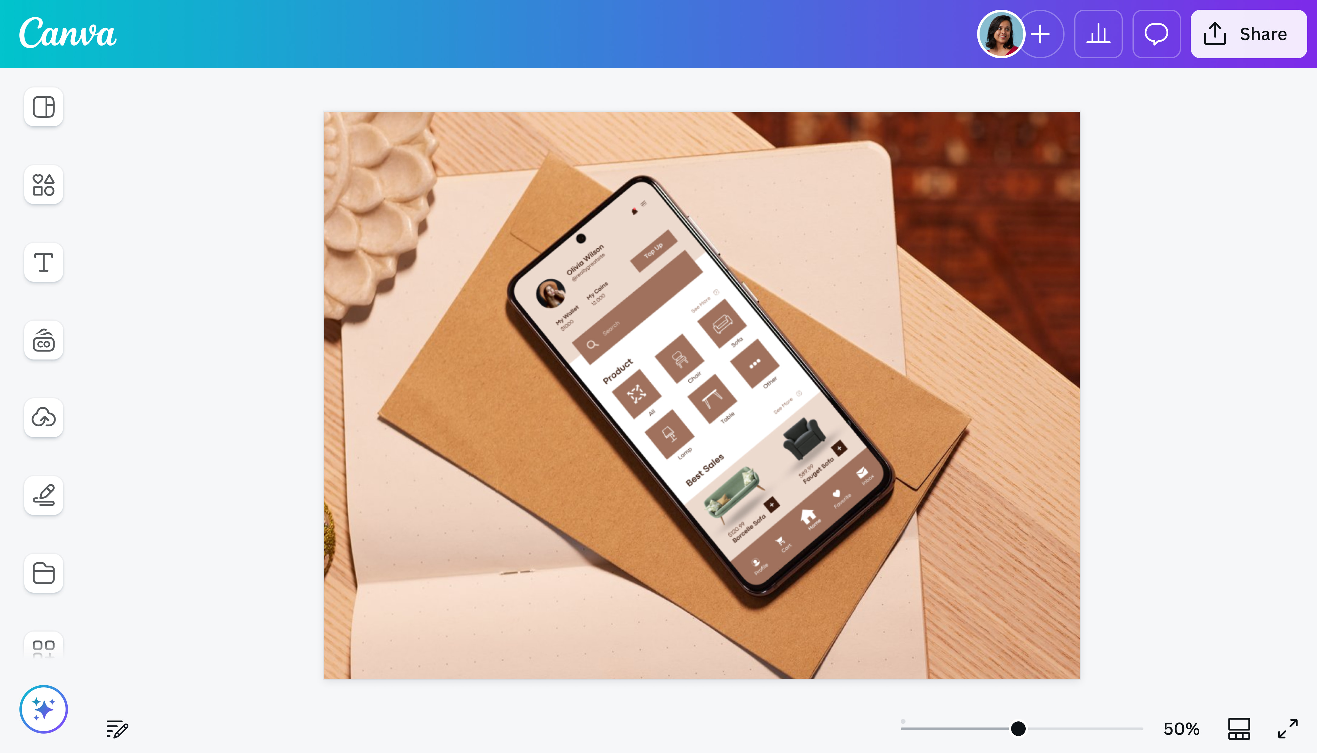 Ücretsiz iPhone Mockup Oluşturma Aracı | Canva
