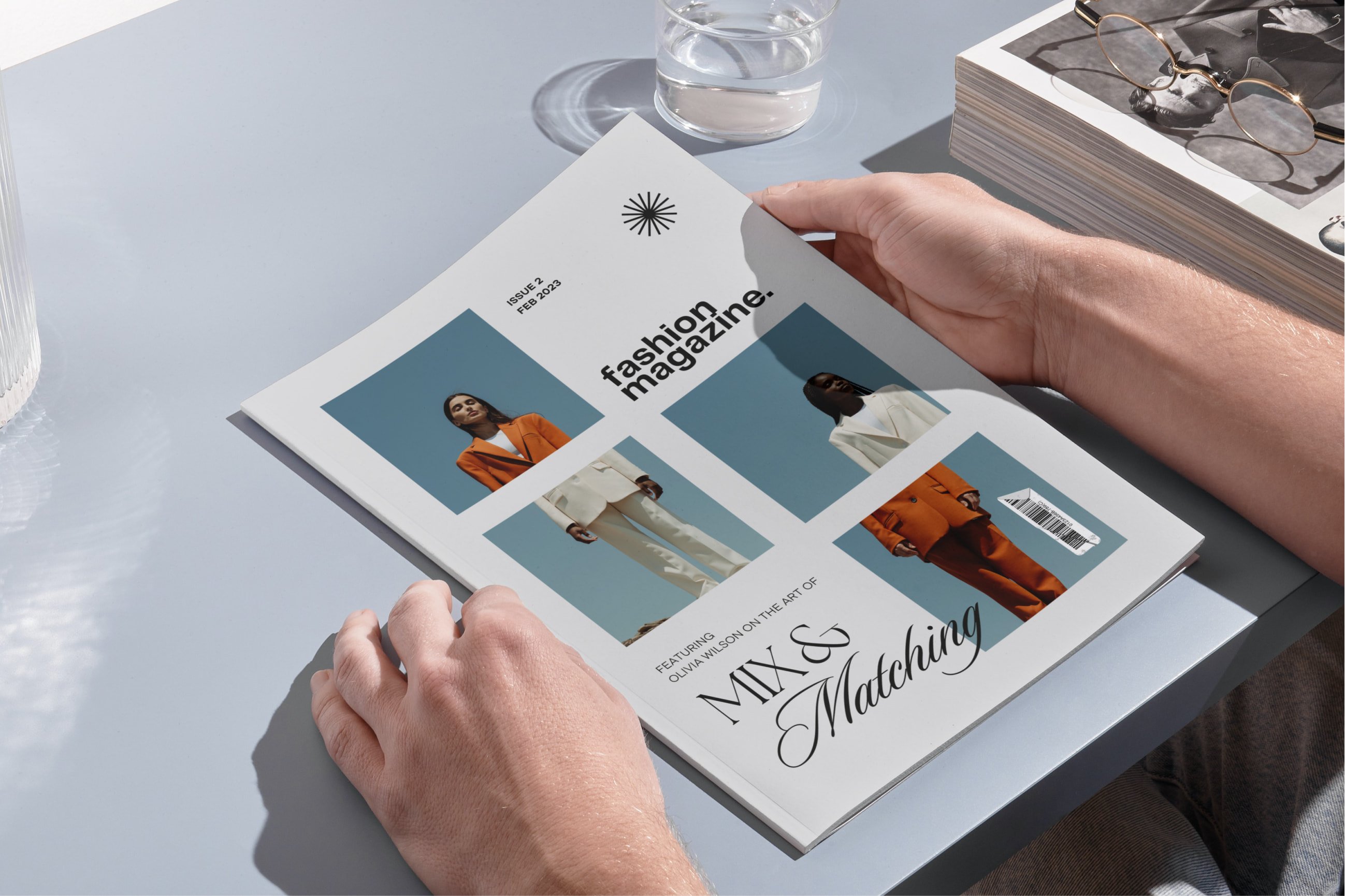 Tijdschriftmodel: maak gratis tijdschrift modellen | Canva