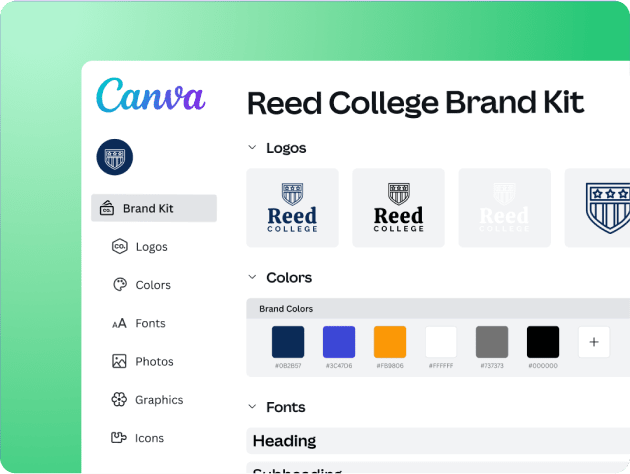 University Marketing - Ensure your designs stay on brand