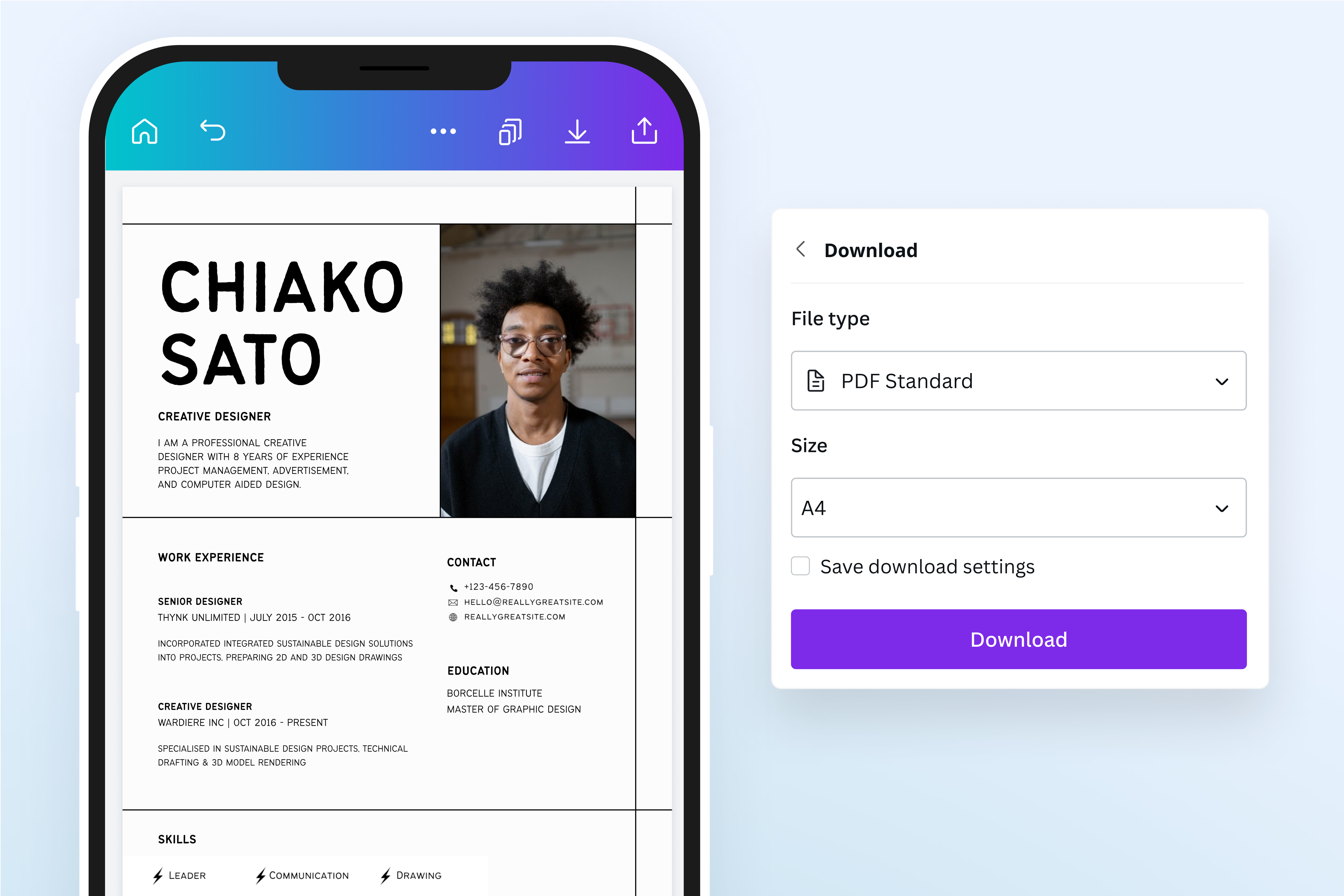 Gratis Word naar PDF converter: Documenten online omzetten naar PDF | Canva