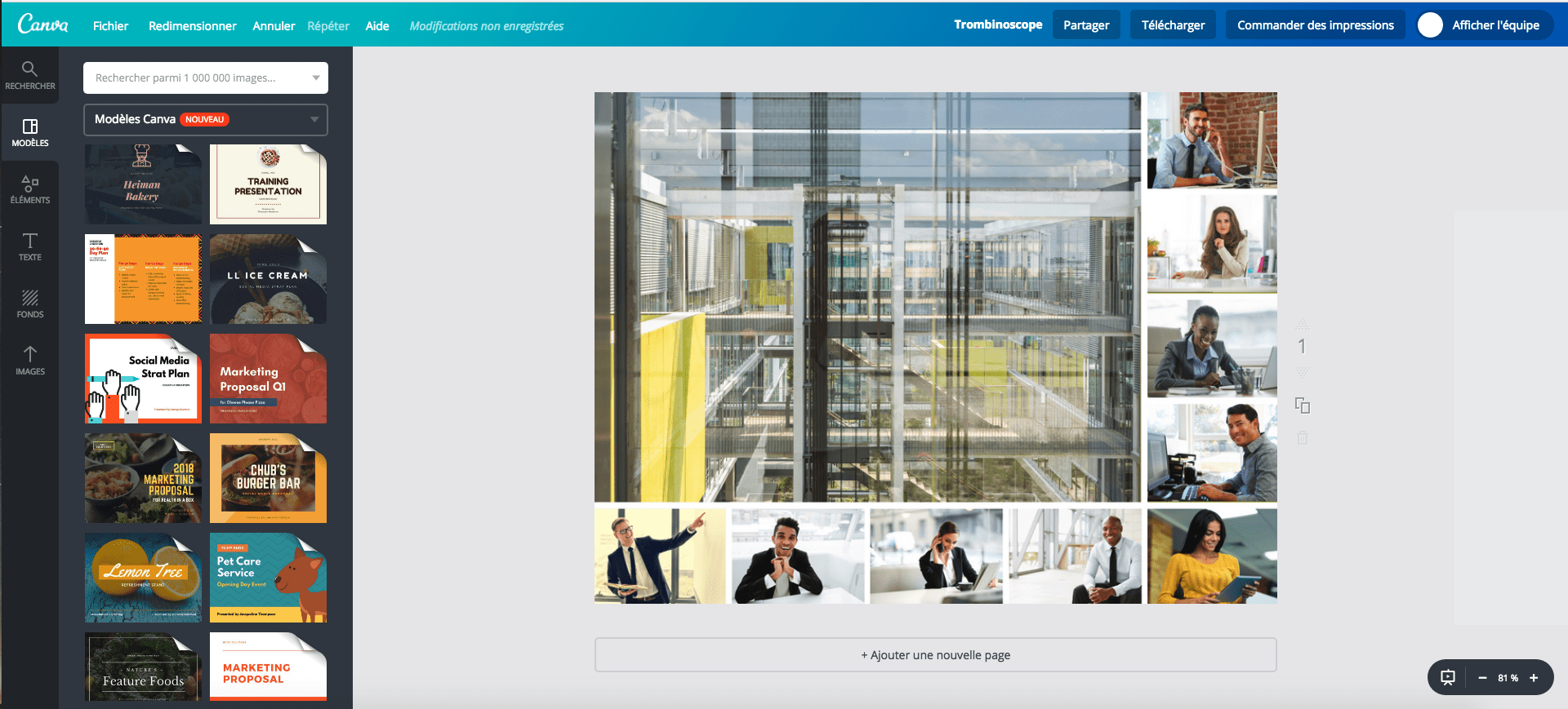 Créateur de trombinoscope gratuit en ligne - Canva
