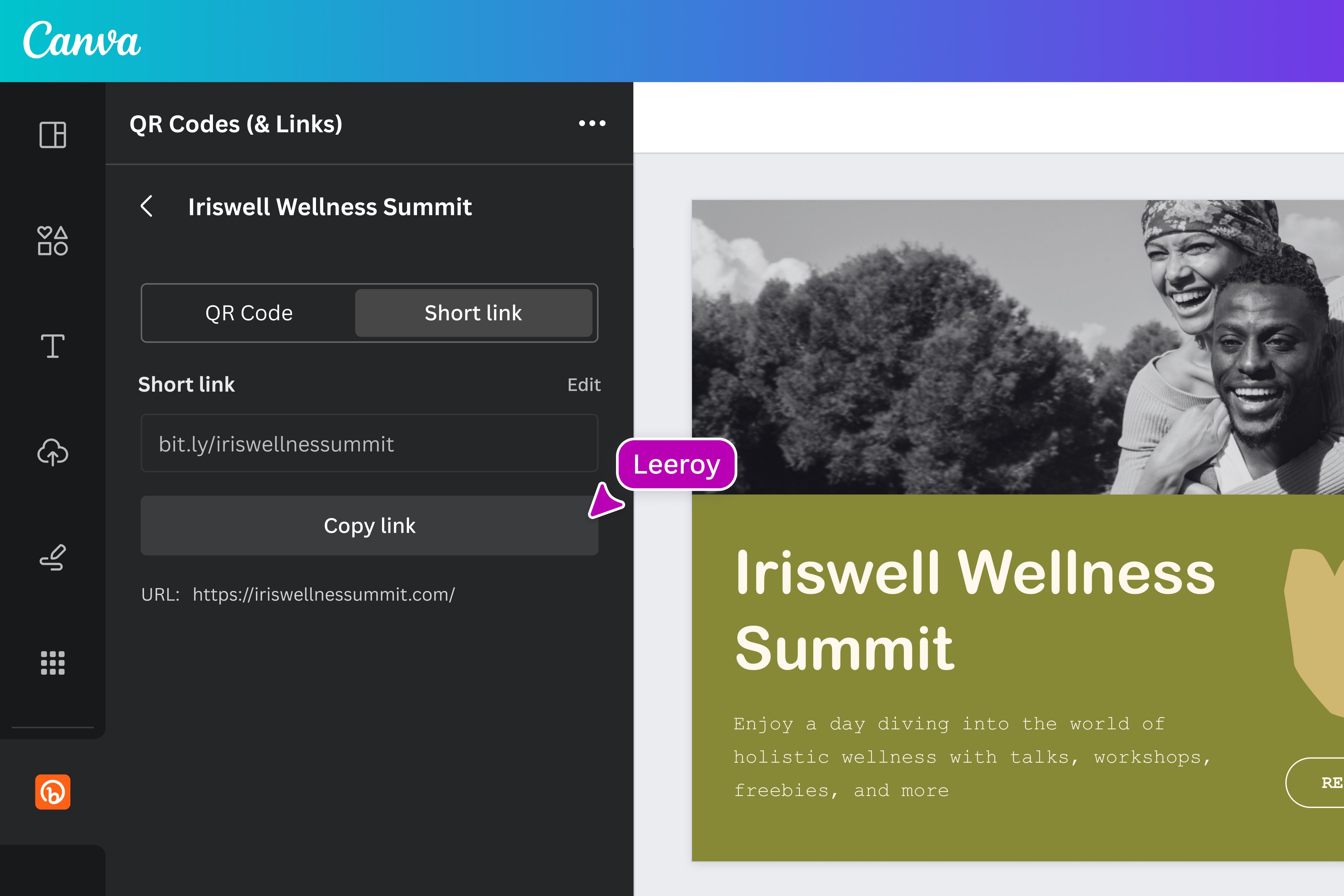 เครื่องมือย่อลิงค์ ย่อ URL ออนไลน์ได้ฟรีที่ Canva