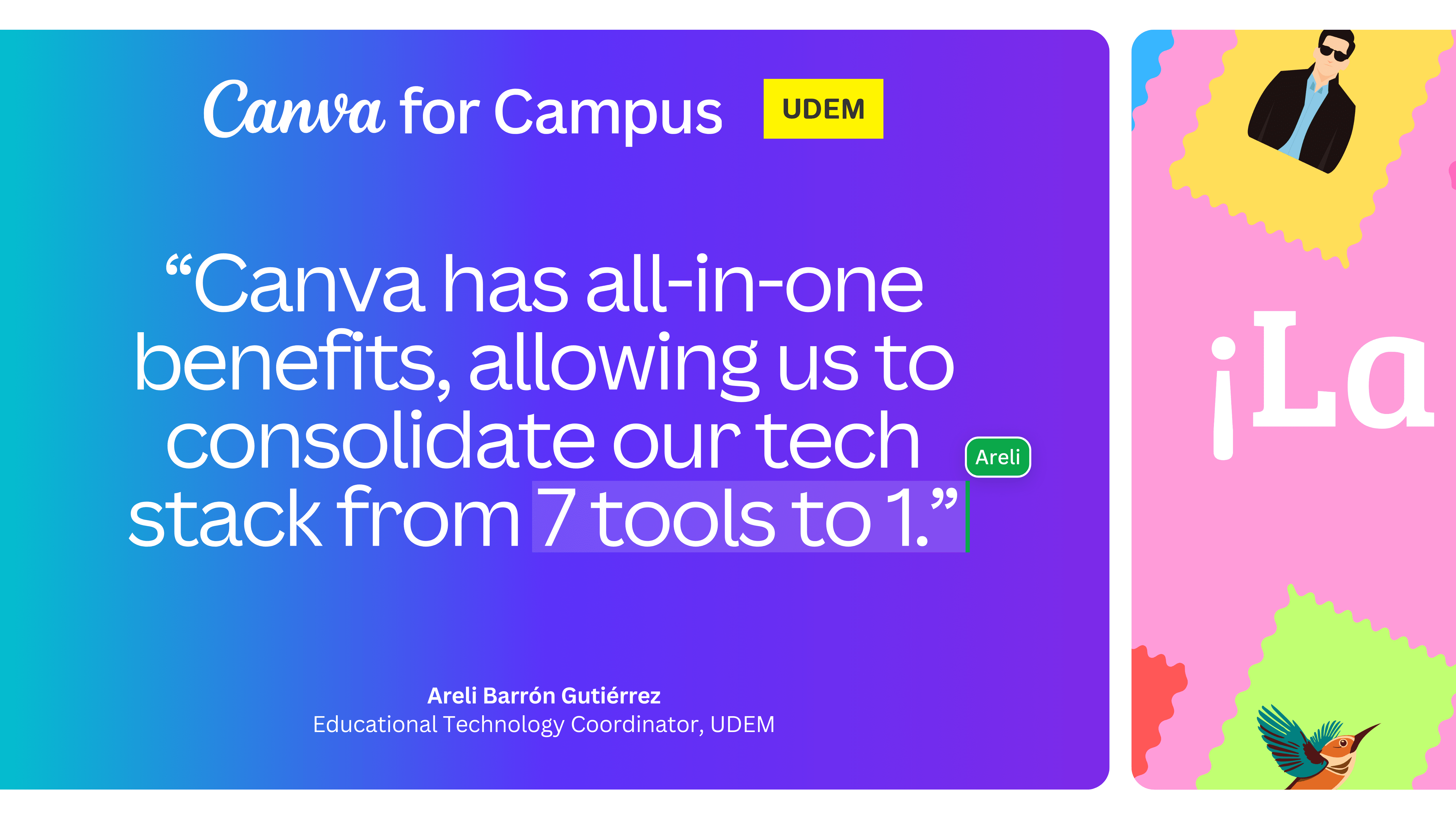 How UDEM reimagined digital-first learning with Canva, consolidating ...