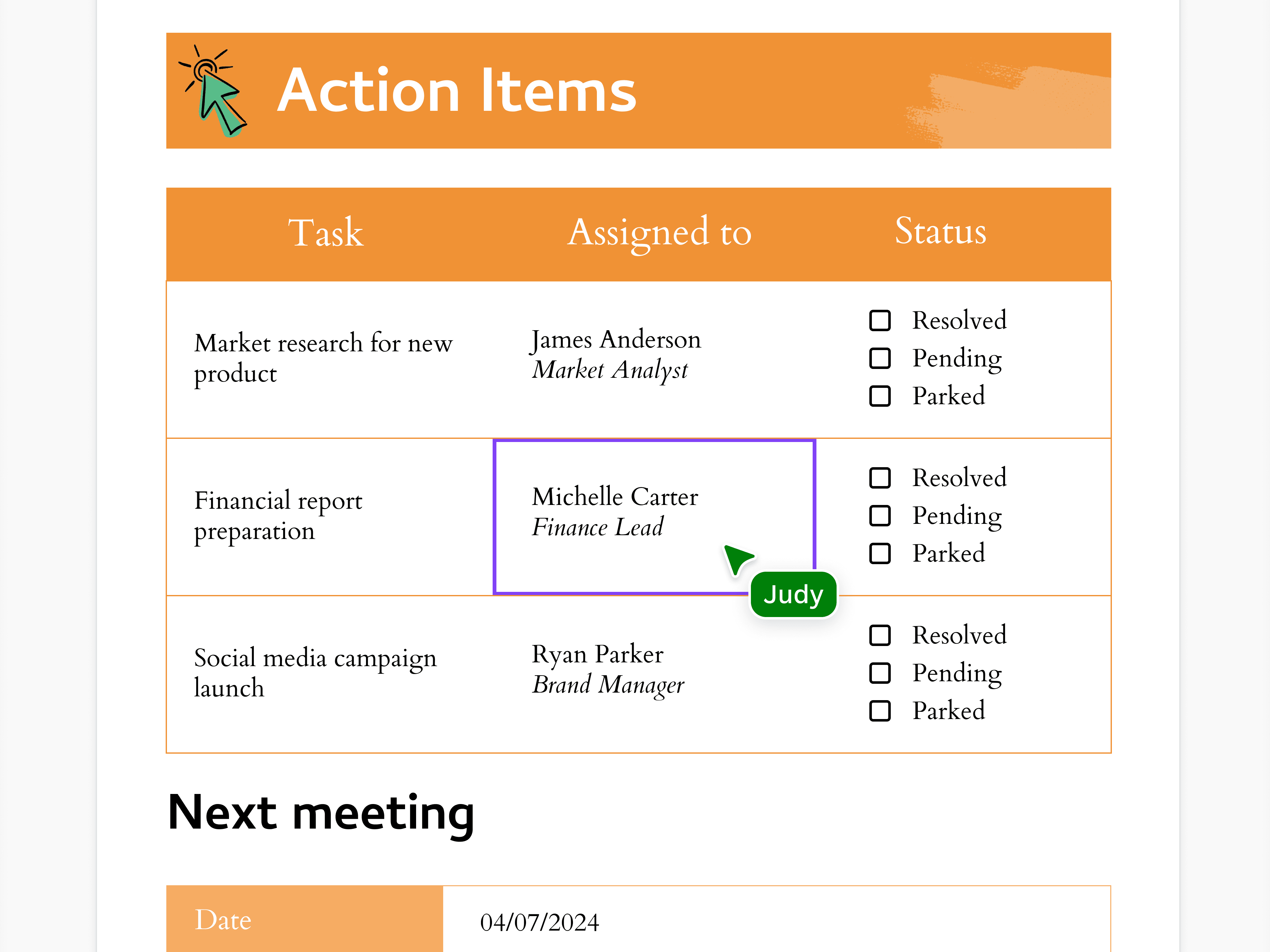 Kick off : exemples & conseils pour une réunion de lancement | Canva