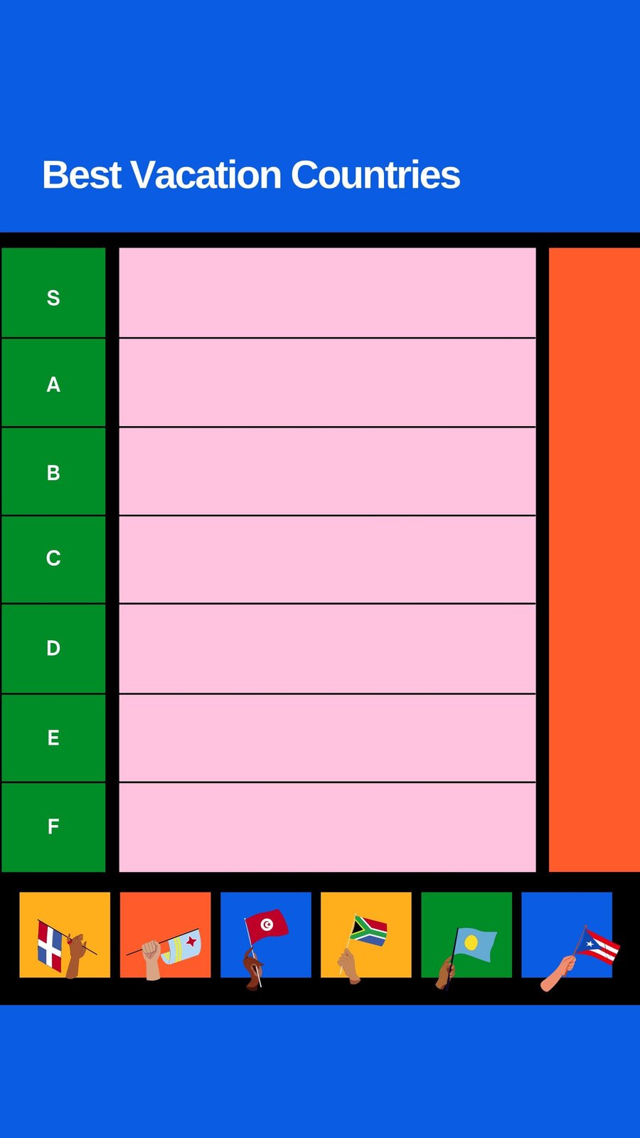Creador gratuito de tier lists: Haz una lista de niveles para cualquier ...