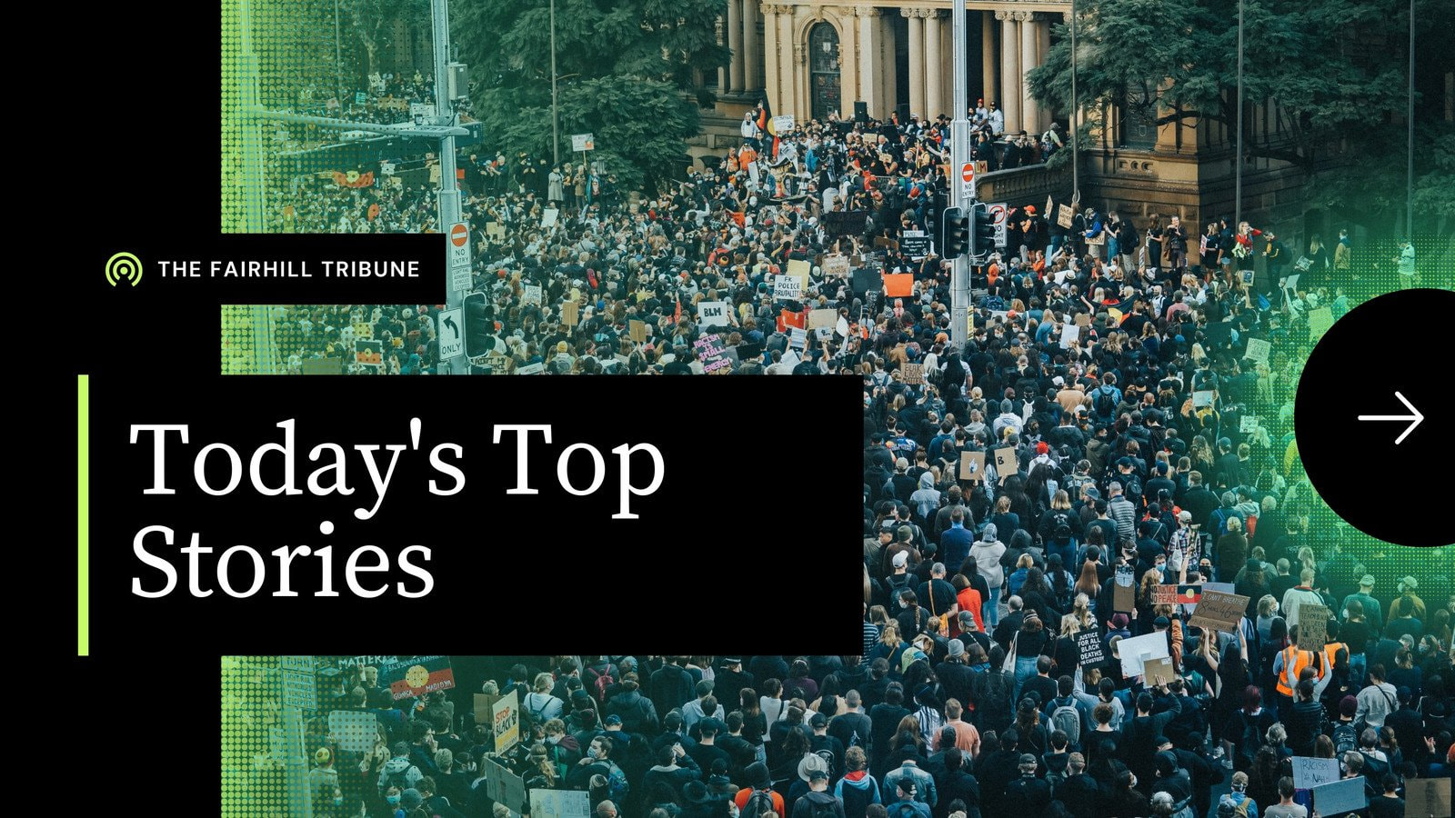 Crea intros para noticieros online gratis | Canva