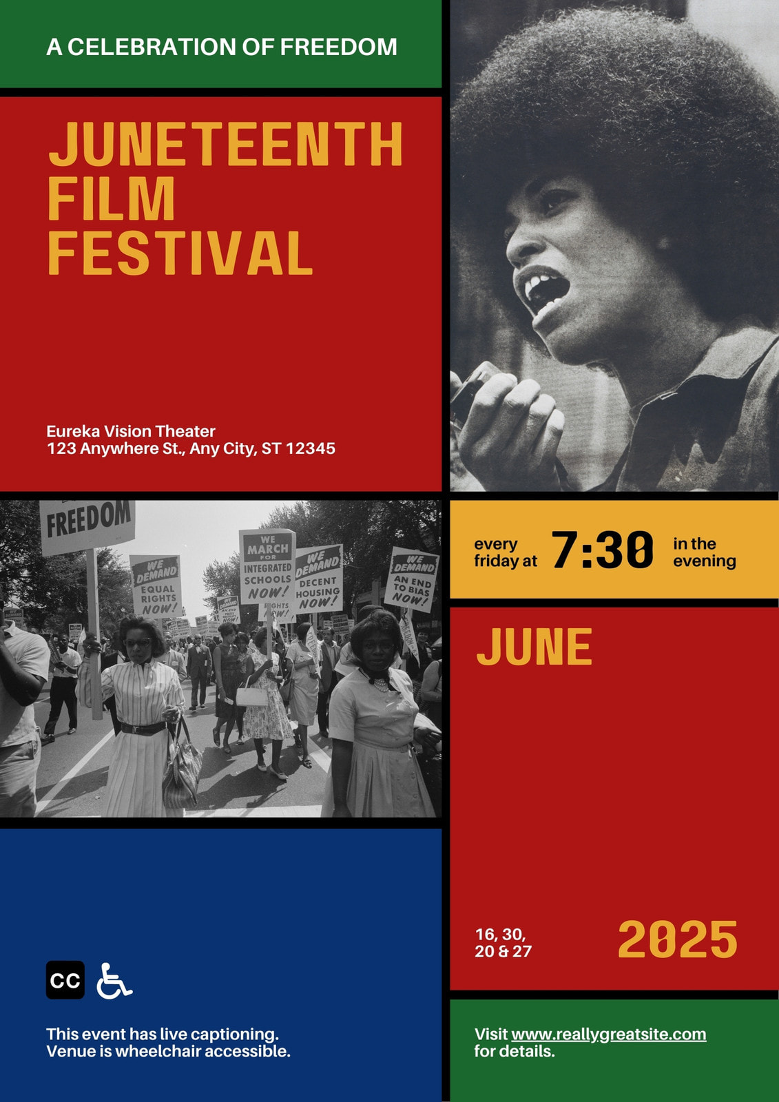 Gratis, je eigen film poster maken en afdrukken | Canva