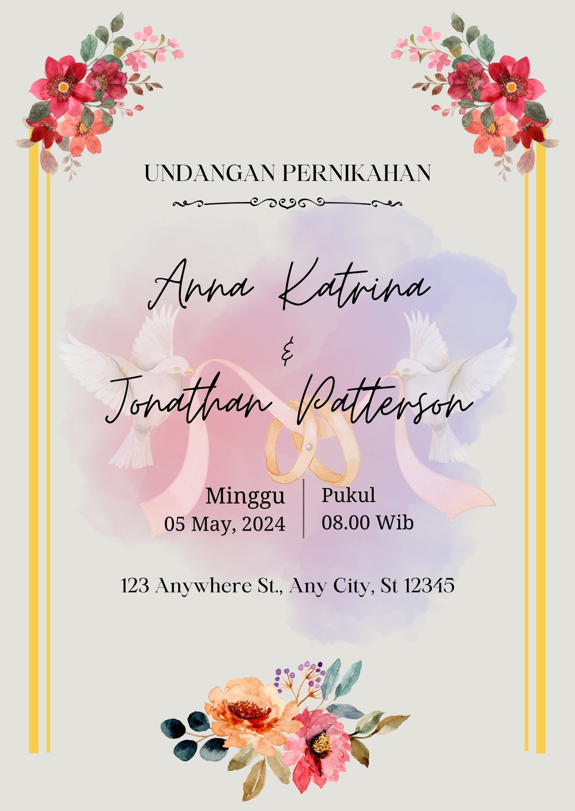 Membuat Video Undangan Pernikahan Online Gratis | Canva