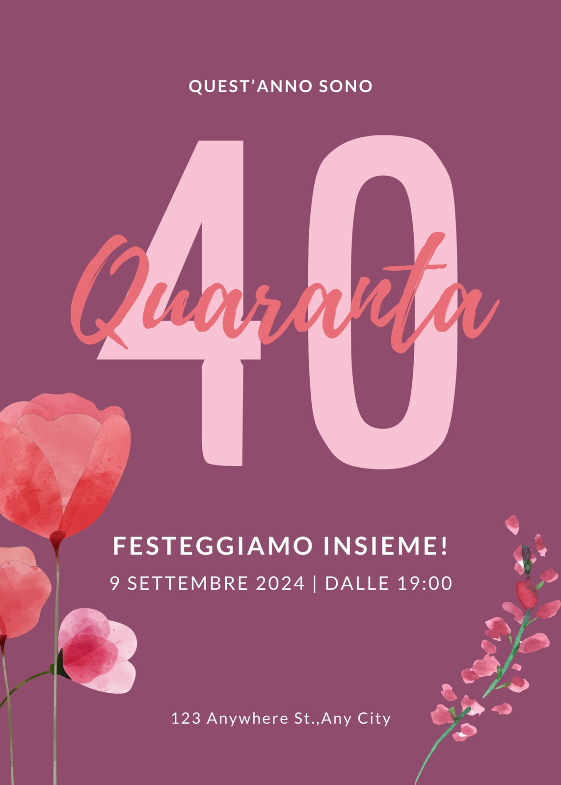 Crea inviti per feste personalizzati in soli 5 minuti | Canva