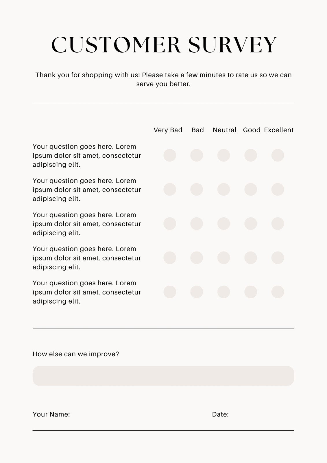 Anket Oluşturma Aracı: Online ve Ücretsiz | Canva