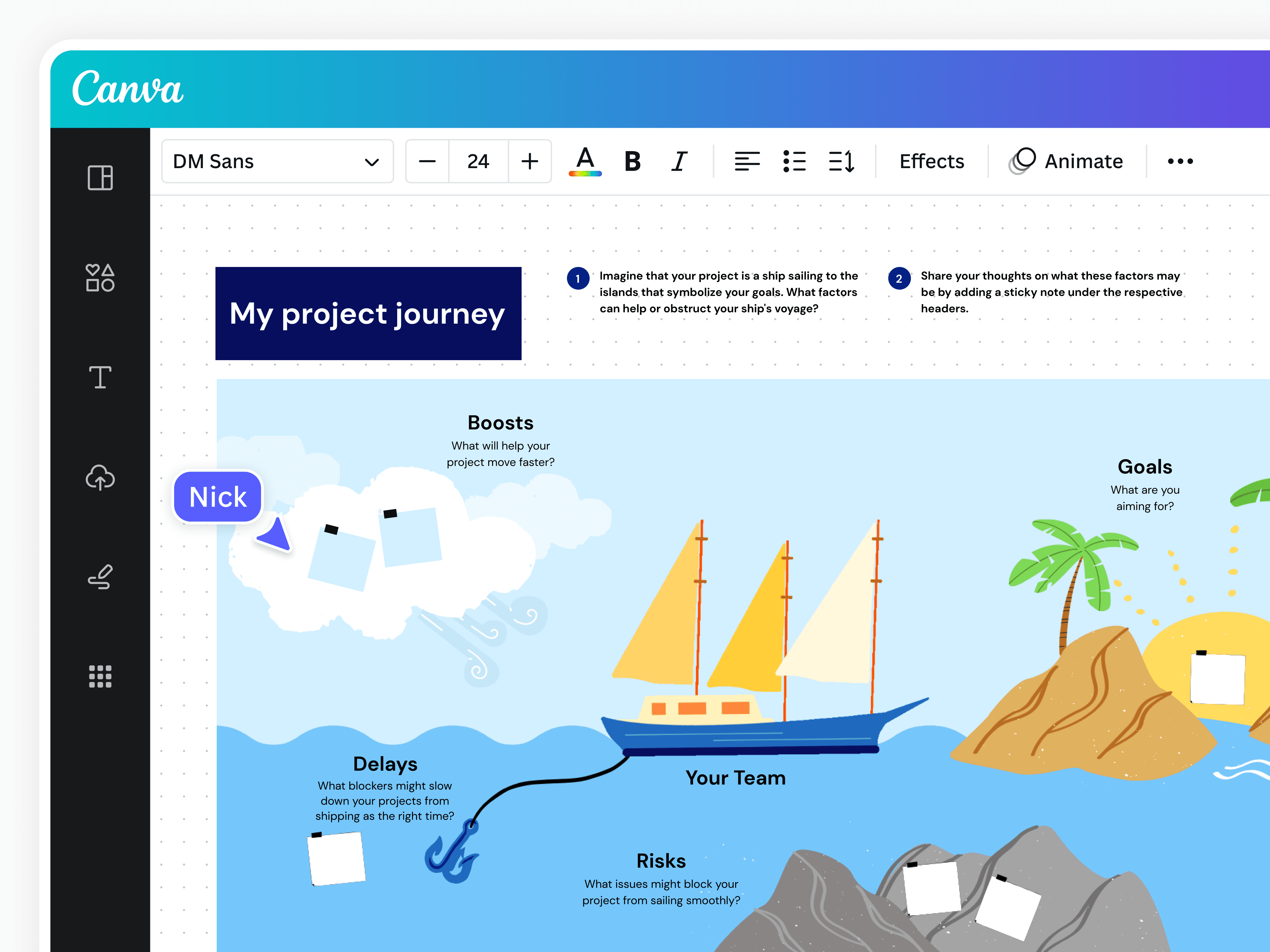 Rétrospective : guide & modèles pour une rétrospective agile | Canva