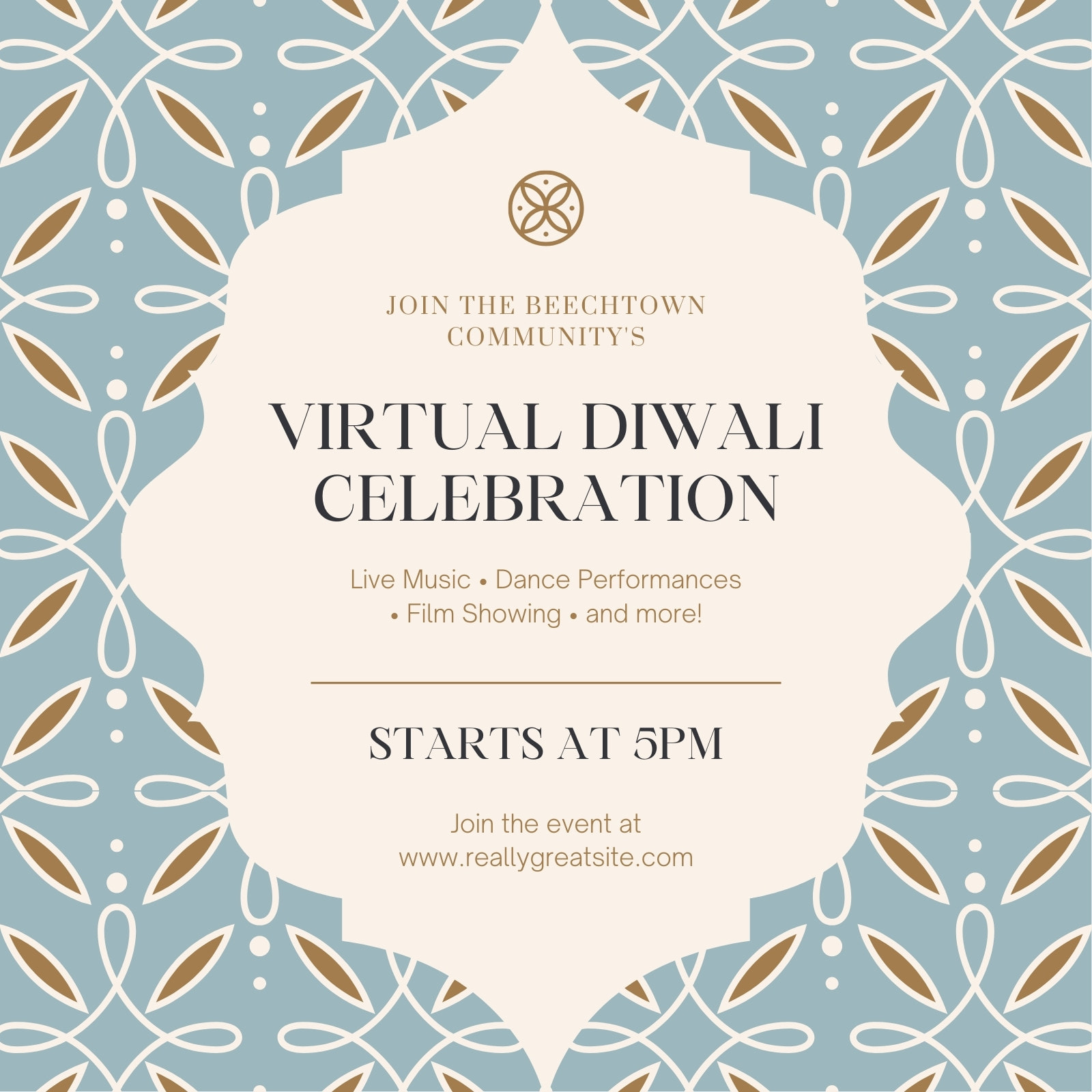 Free Diwali Invitation Card Maker | Canva