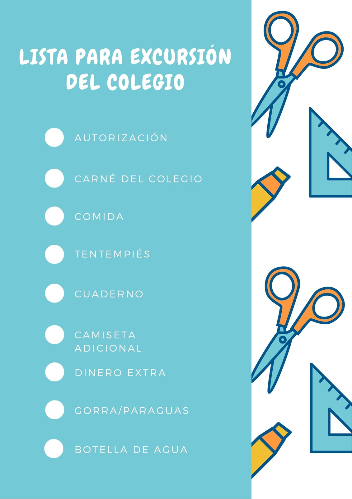Diseña checklists gratis y online con Canva