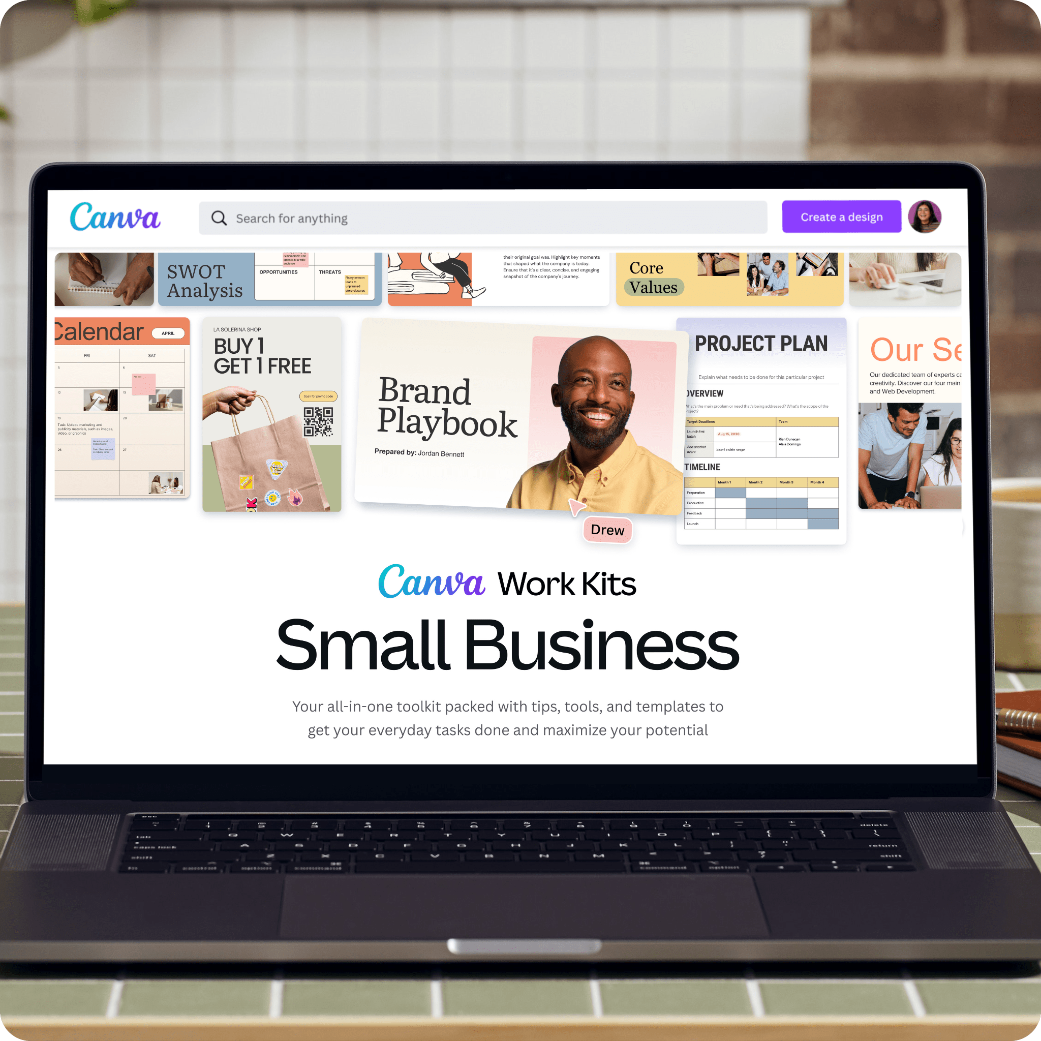 Canva for small and medium businesses