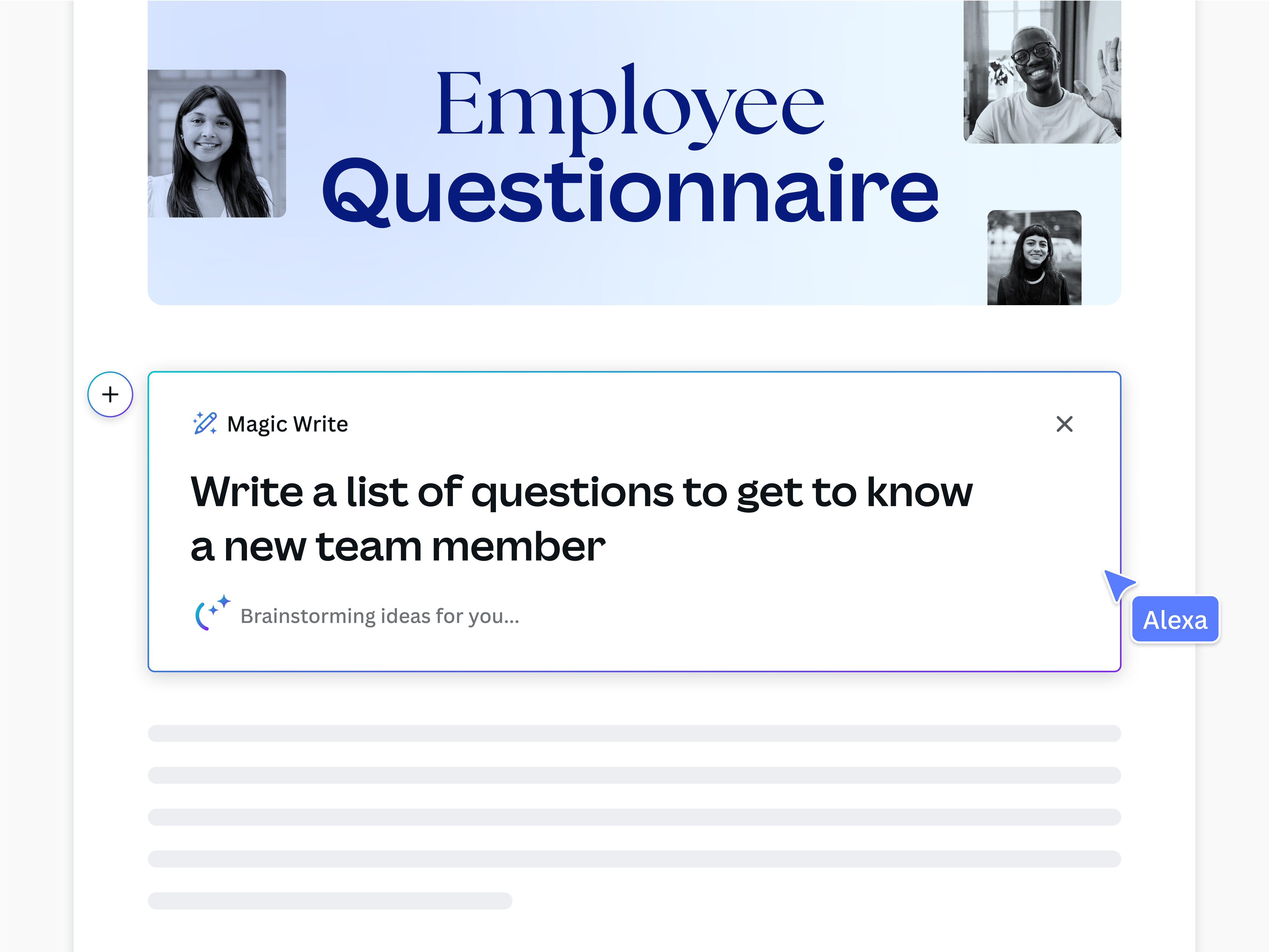 Come creare un questionario online: esempi, modelli e consigli | Canva