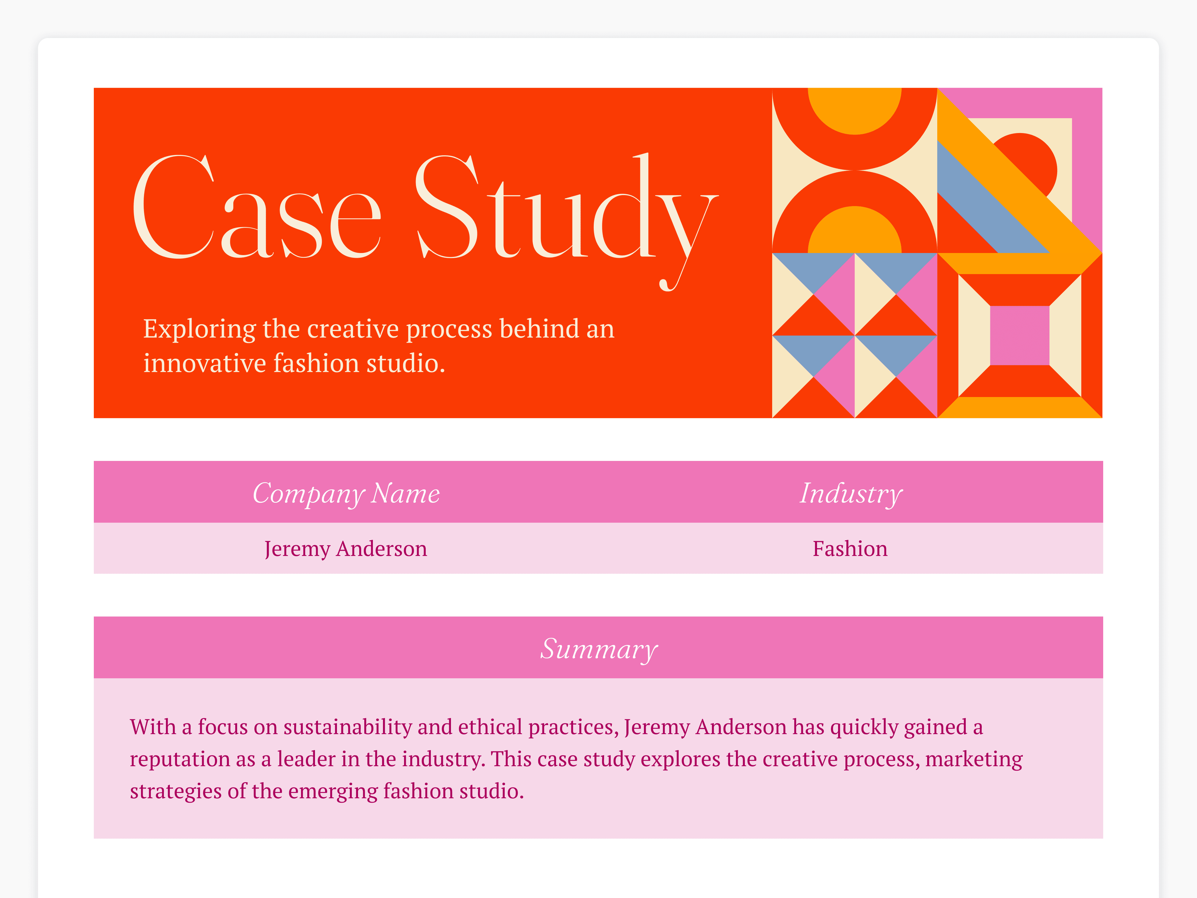 Come scrivere un case study: modelli e suggerimenti | Canva