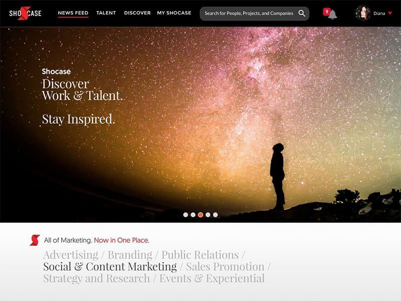 Combine texto e imagens em seus designs