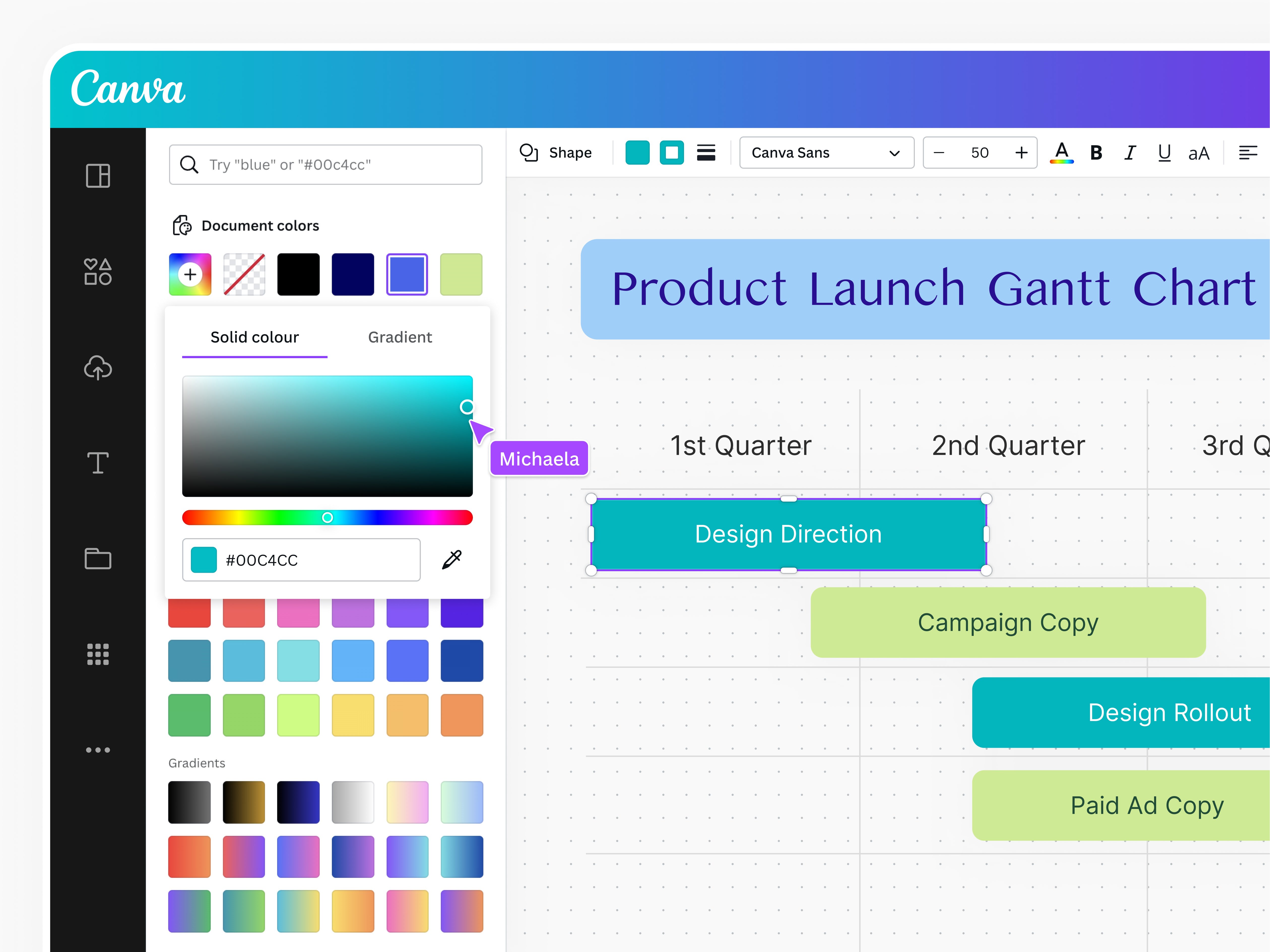 Diagrama de Gantt: Una Guía Completa (Definición y Ejemplos) | Canva