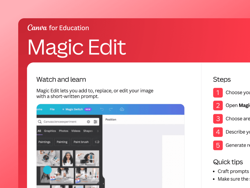 Teacher guides to using magic AI in the classroom