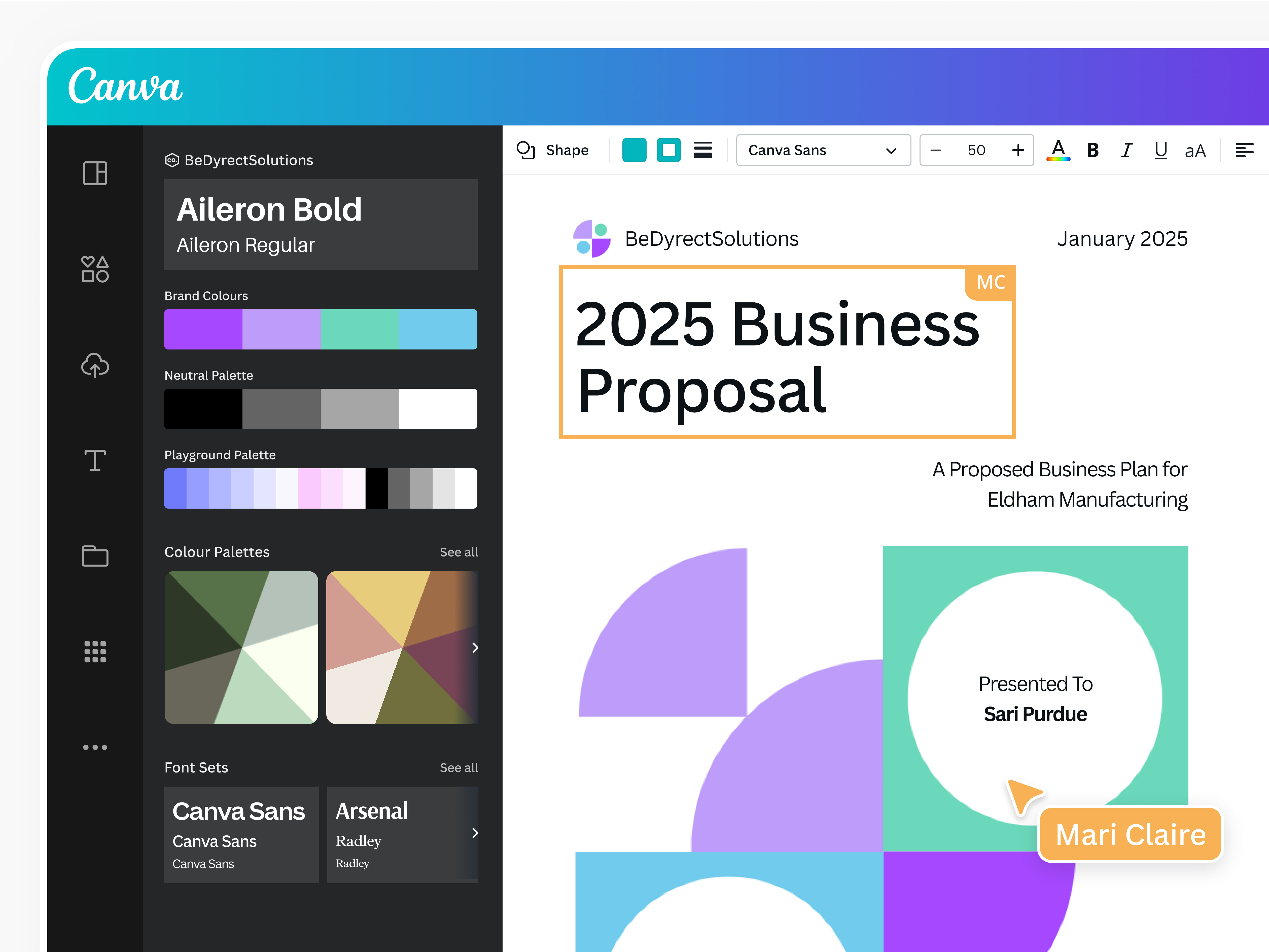 Propuesta de negocio: guía práctica, plantillas y ejemplos | Canva