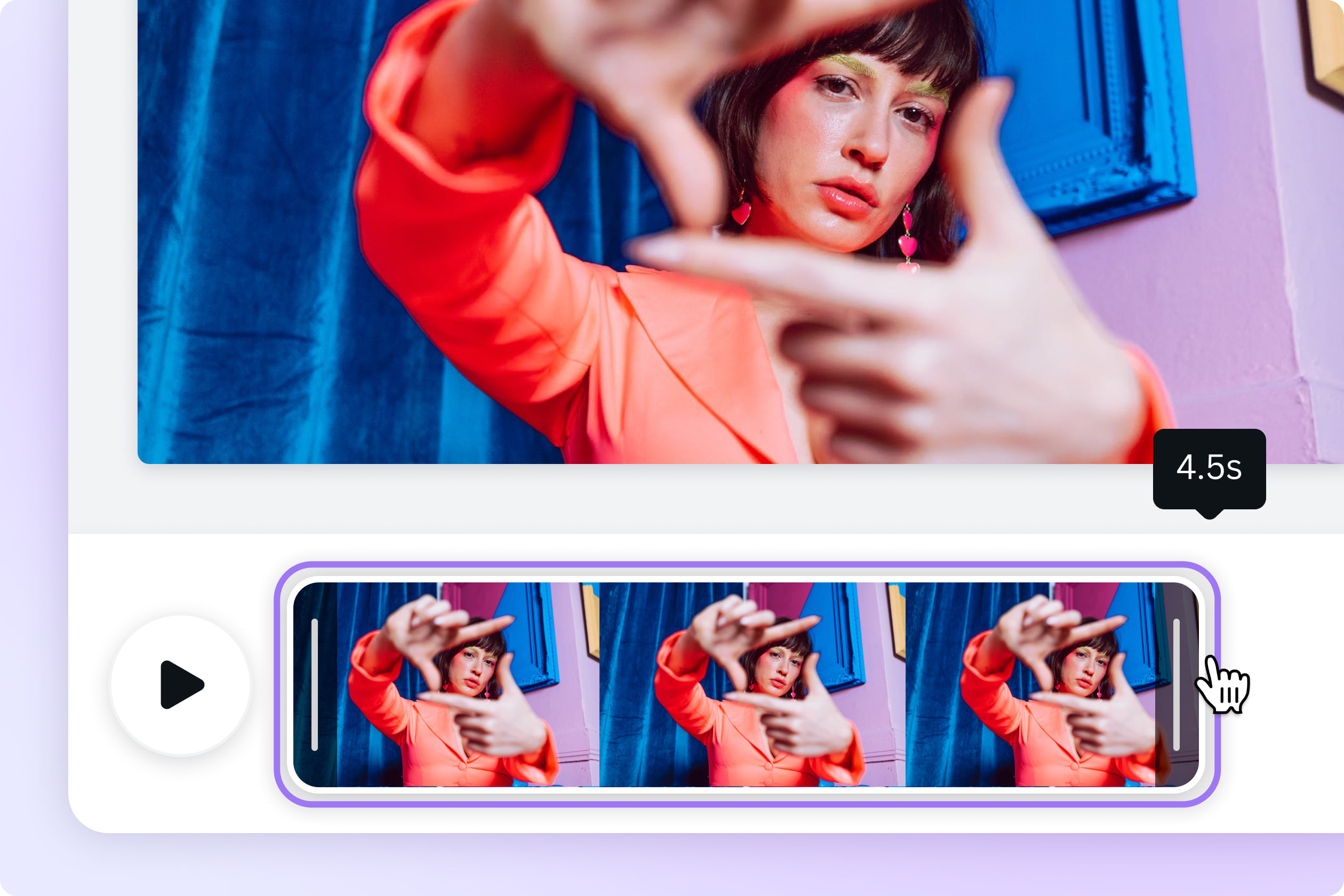 Cambiar la de velocidad de un GIF gratis online | Canva
