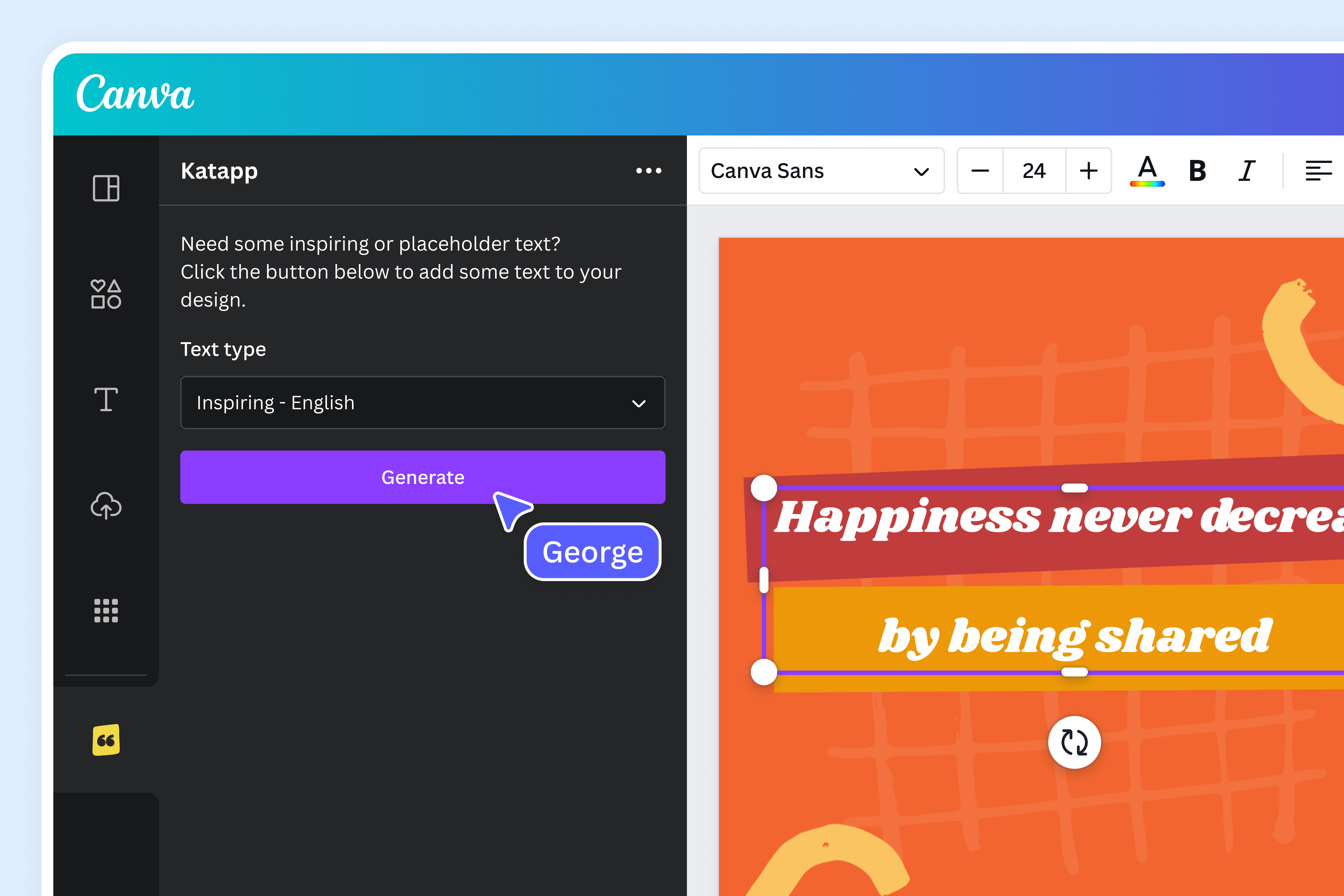 Generador de frases aleatorias - Frases para fotos | Canva