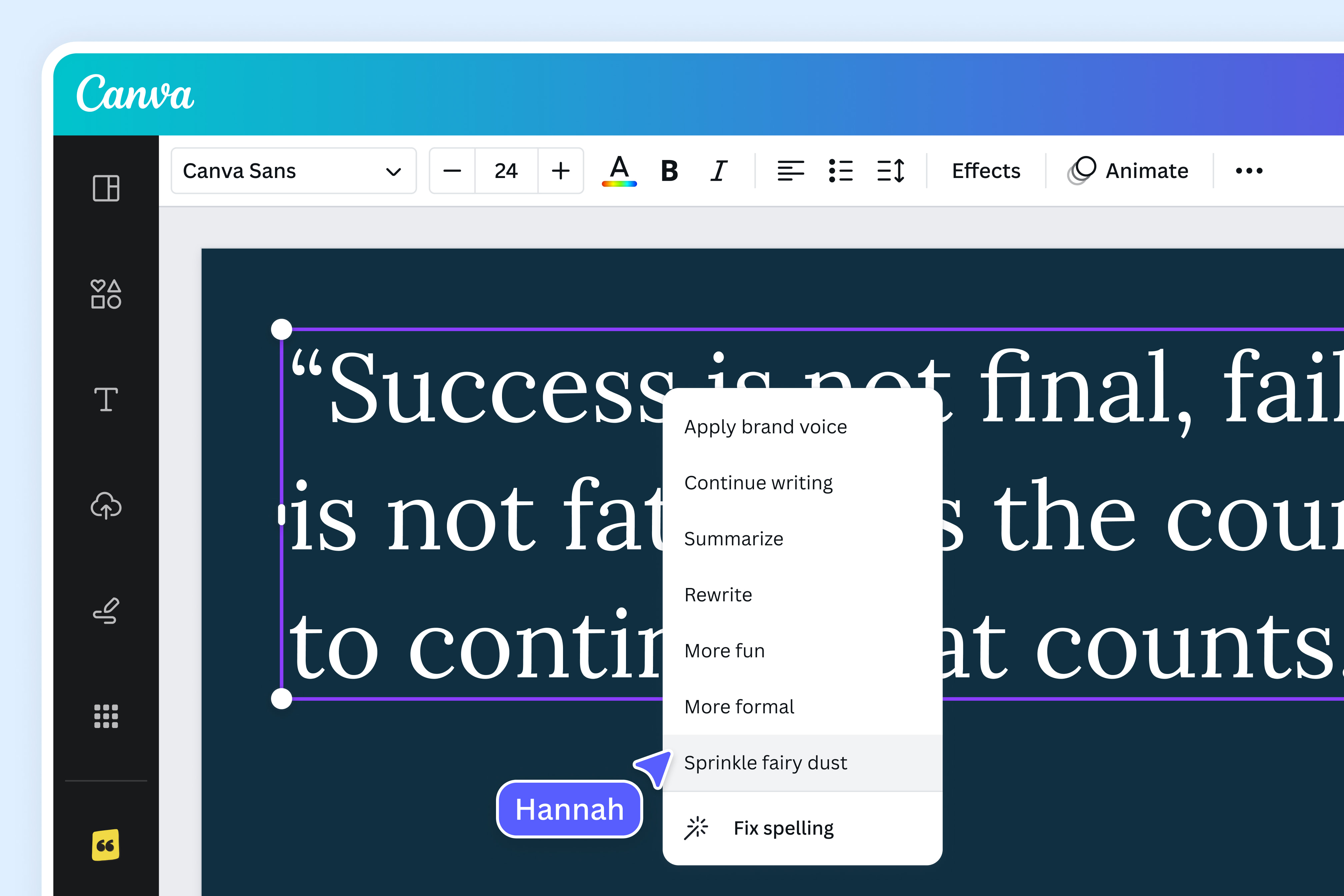 Generador de frases aleatorias - Frases para fotos | Canva
