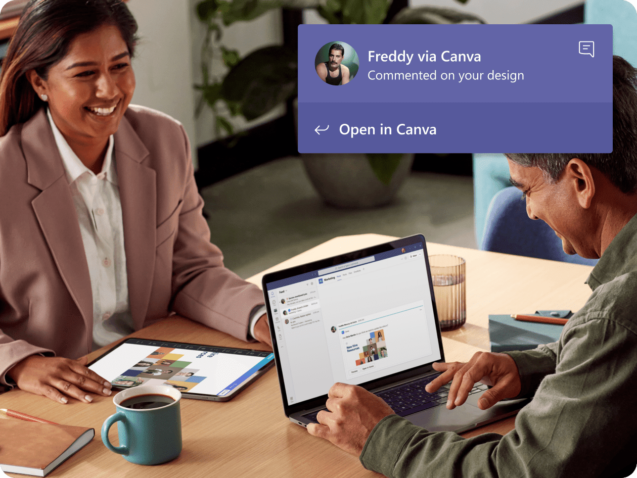 Canva + Microsoft Teams integration | Canva