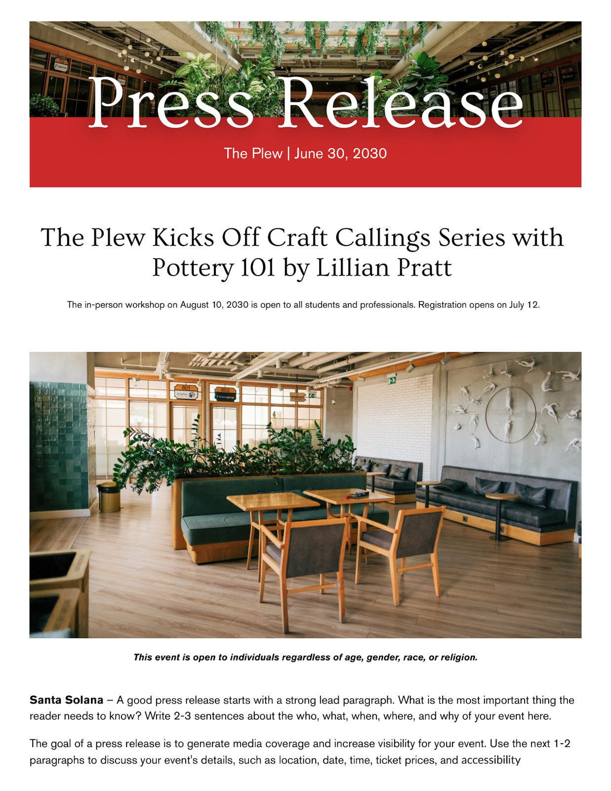 Cómo crear un comunicado de prensa (ejemplos y tips) | Canva