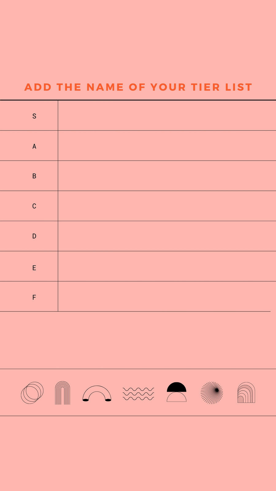 Creador gratuito de tier lists: Haz una lista de niveles para cualquier ...